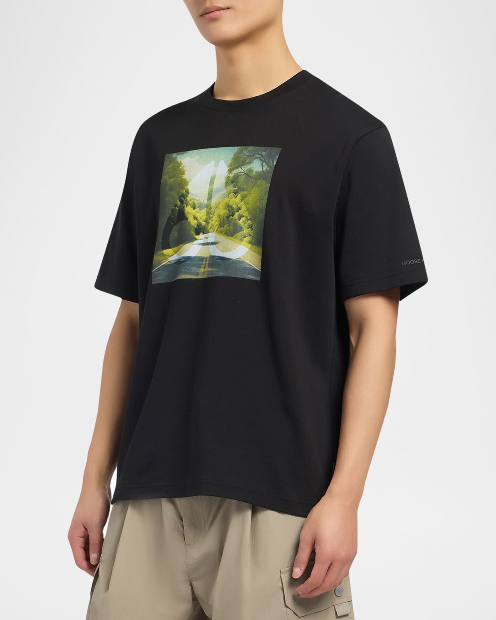 Moose Knuckles Men's Pine Avenue T-Shirt | Neiman Marcus