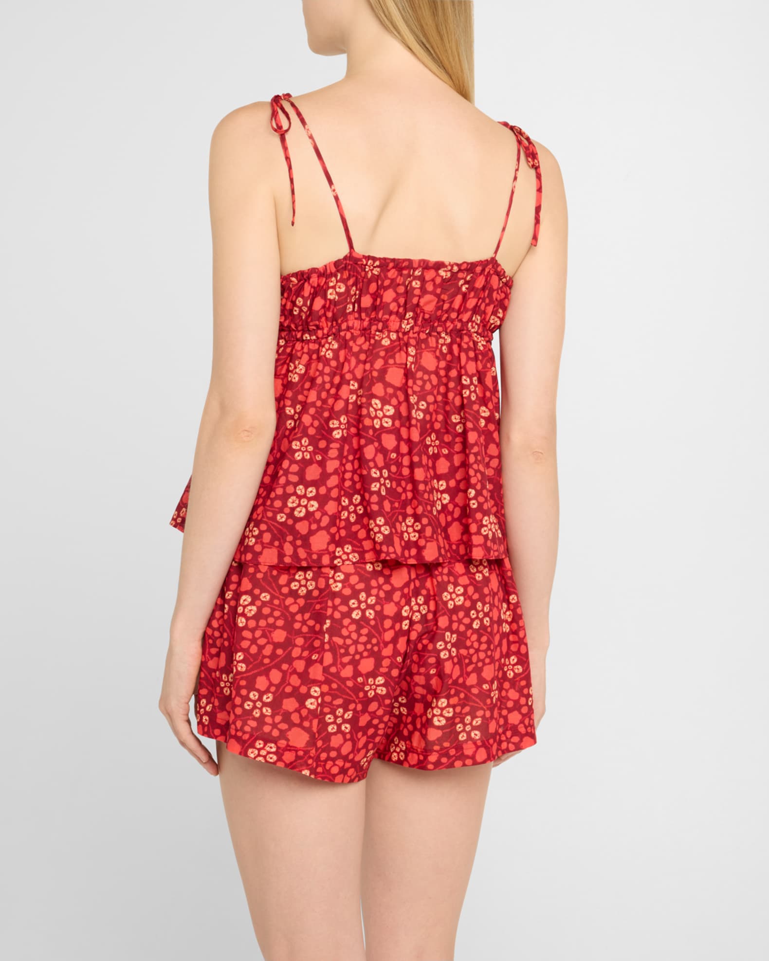 Ulla Johnson Tallulah Tie-Shoulder Top | Neiman Marcus