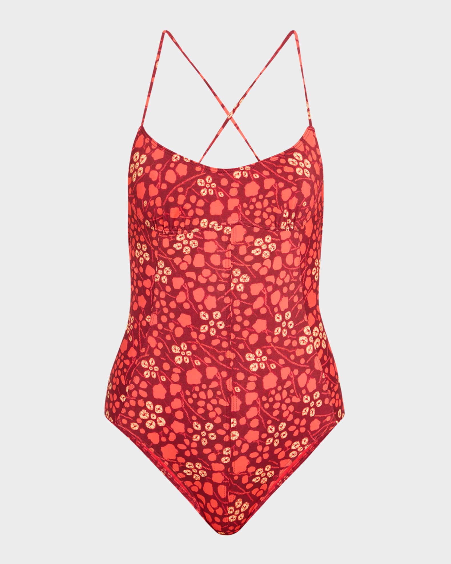 Ulla Johnson Positano One-Piece Swimsuit | Neiman Marcus
