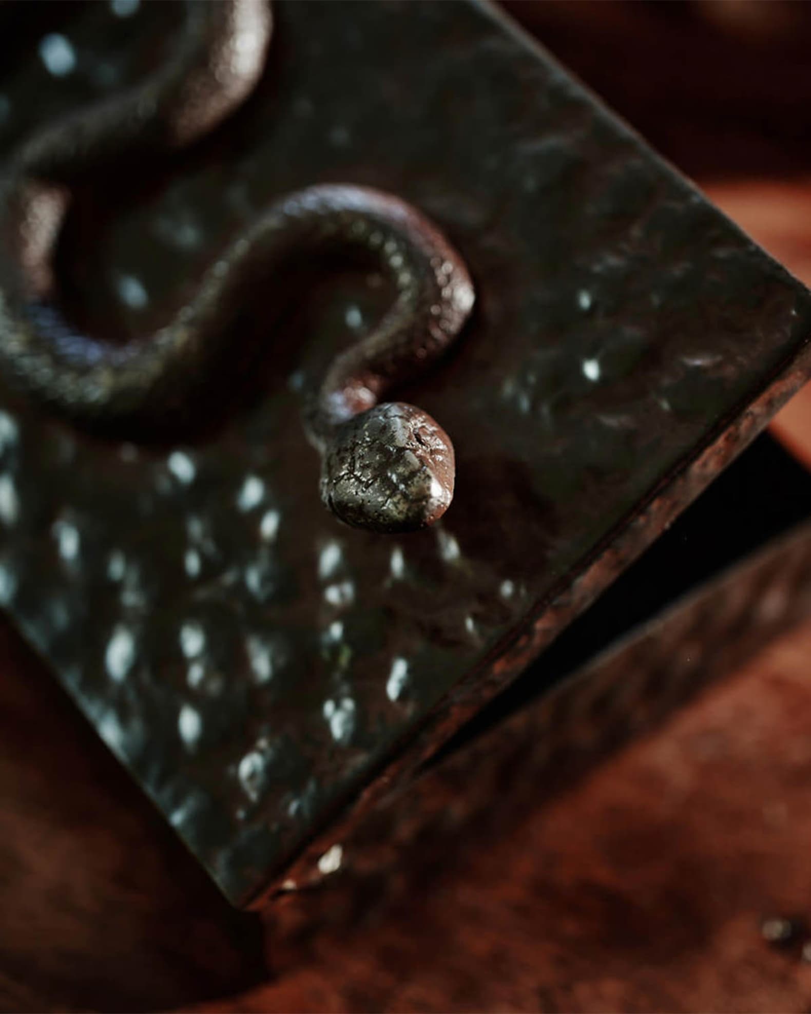 Jan Barboglio Nagini Snake Box | Neiman Marcus