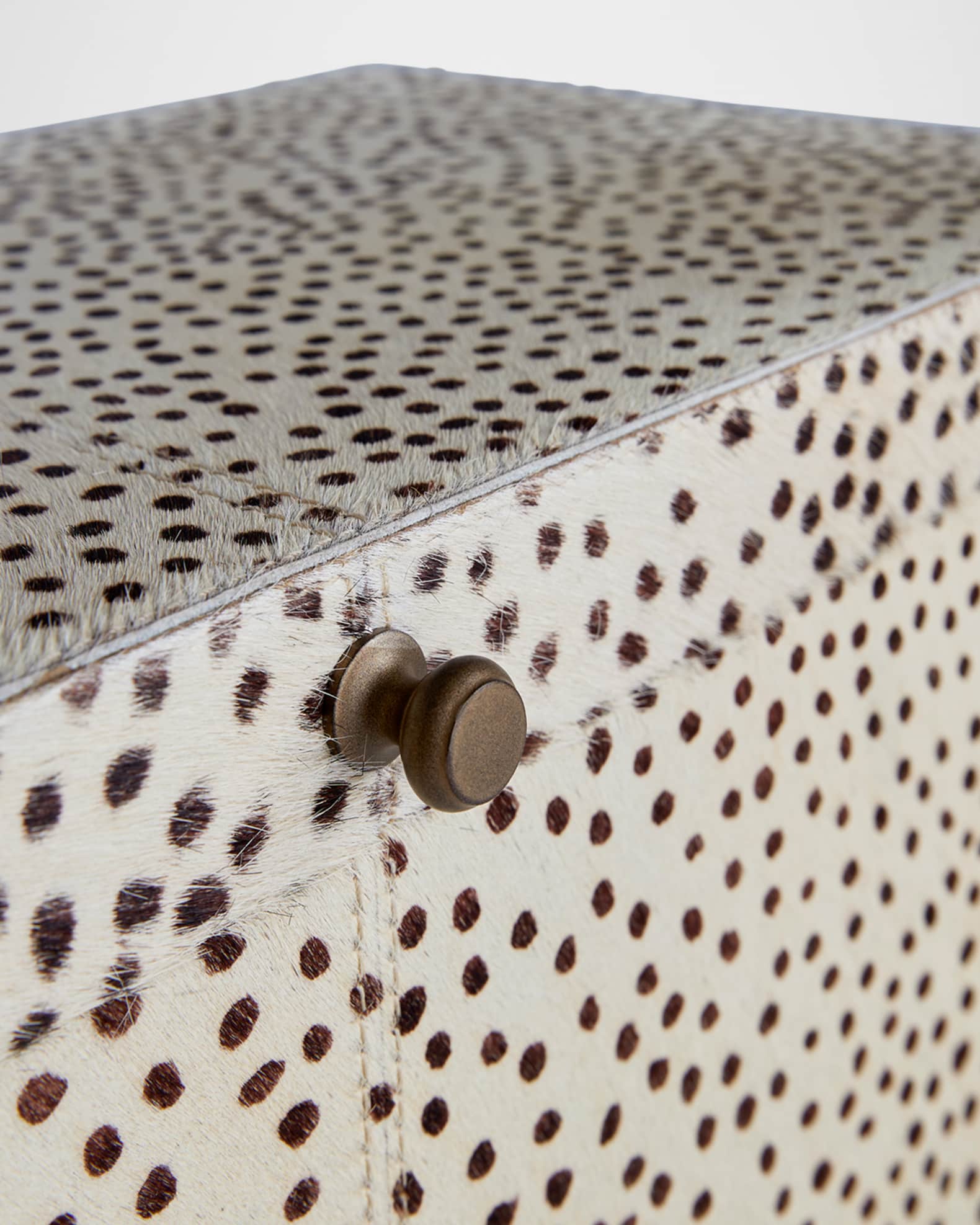 Durban Box on Stand Side Table | Neiman Marcus