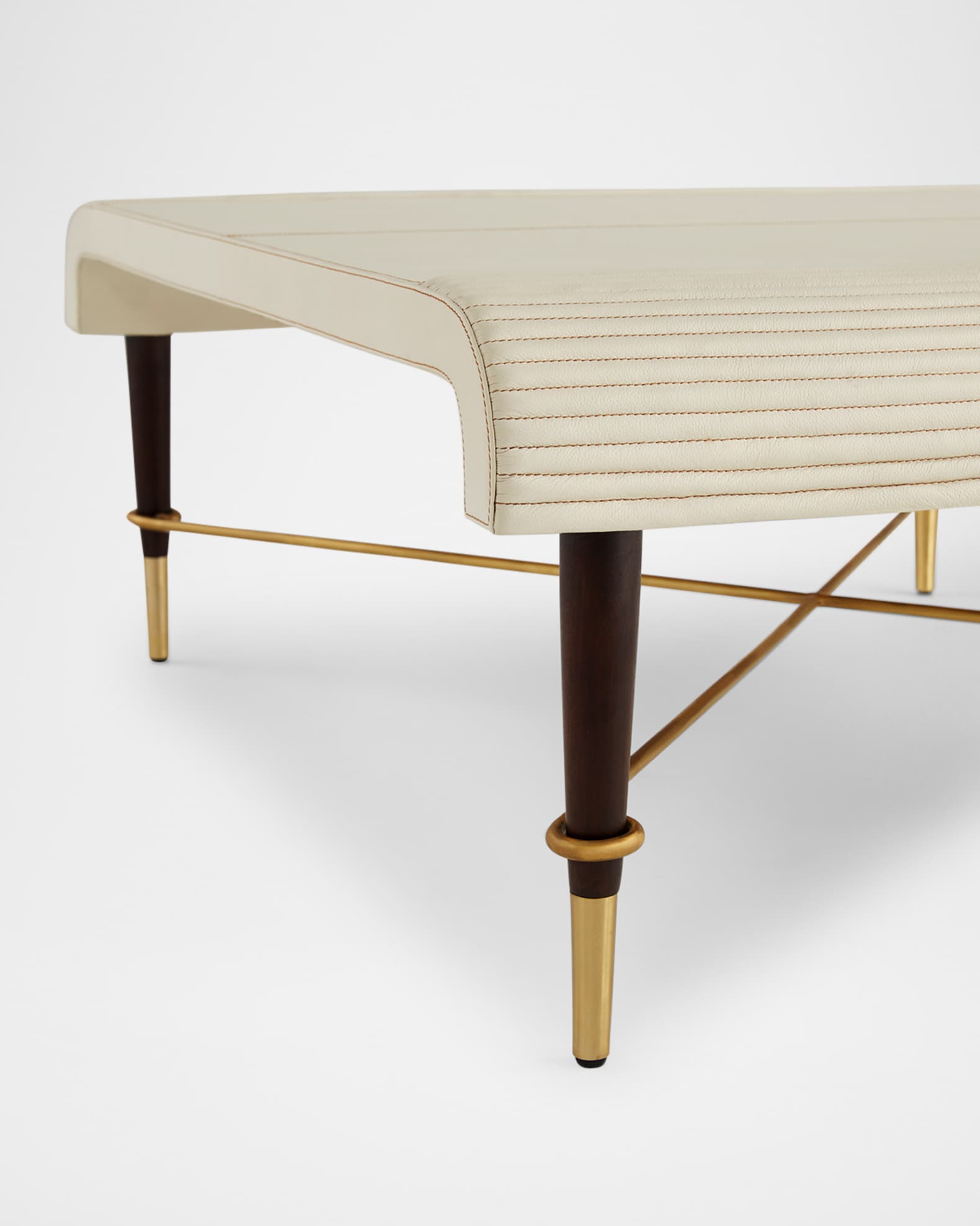 Nova Leather Cocktail Table | Neiman Marcus