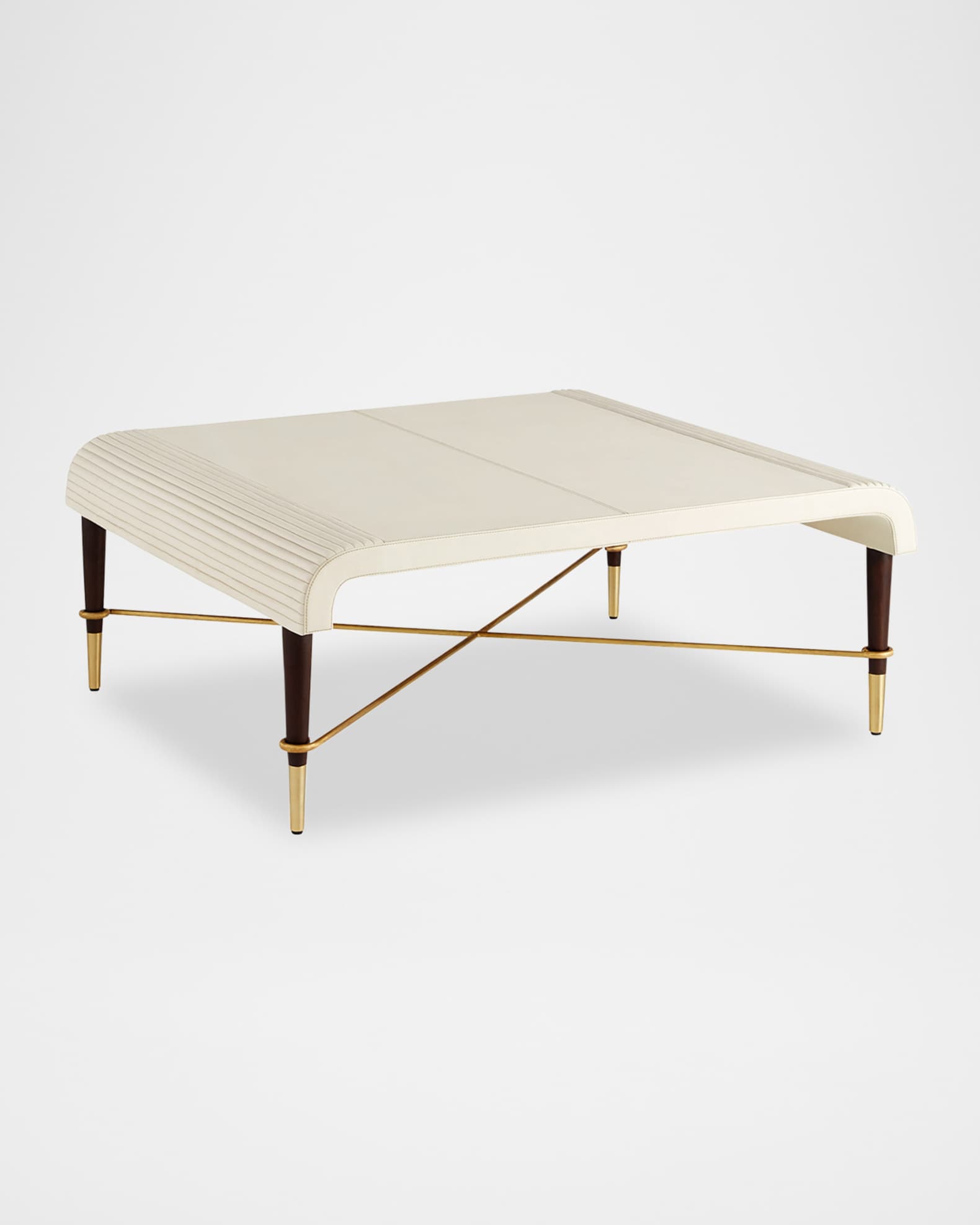 Nova Leather Cocktail Table | Neiman Marcus