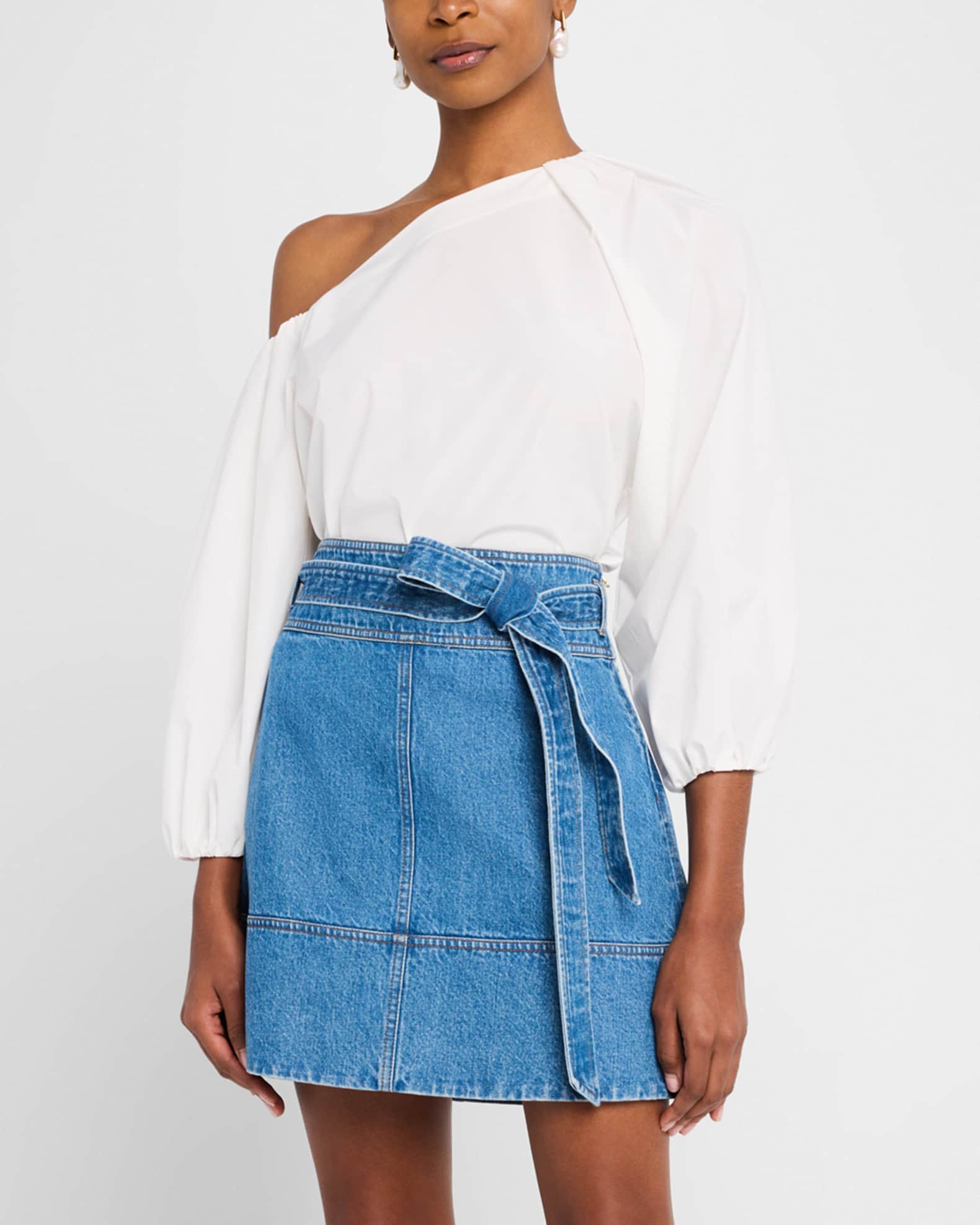 Tanya Taylor Tabitha One-Shoulder Top | Neiman Marcus