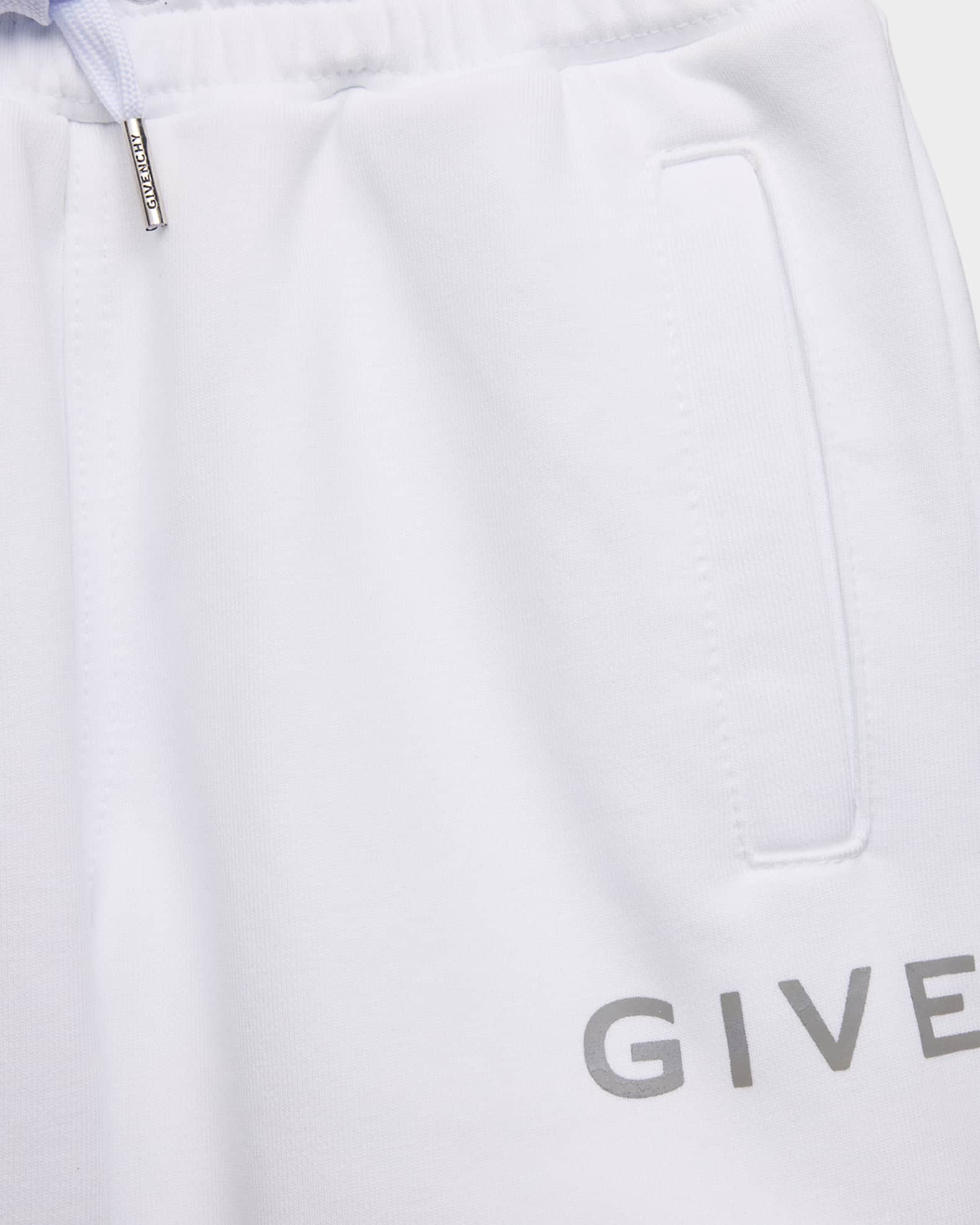 Boy's Fleece Logo Shorts | Neiman Marcus