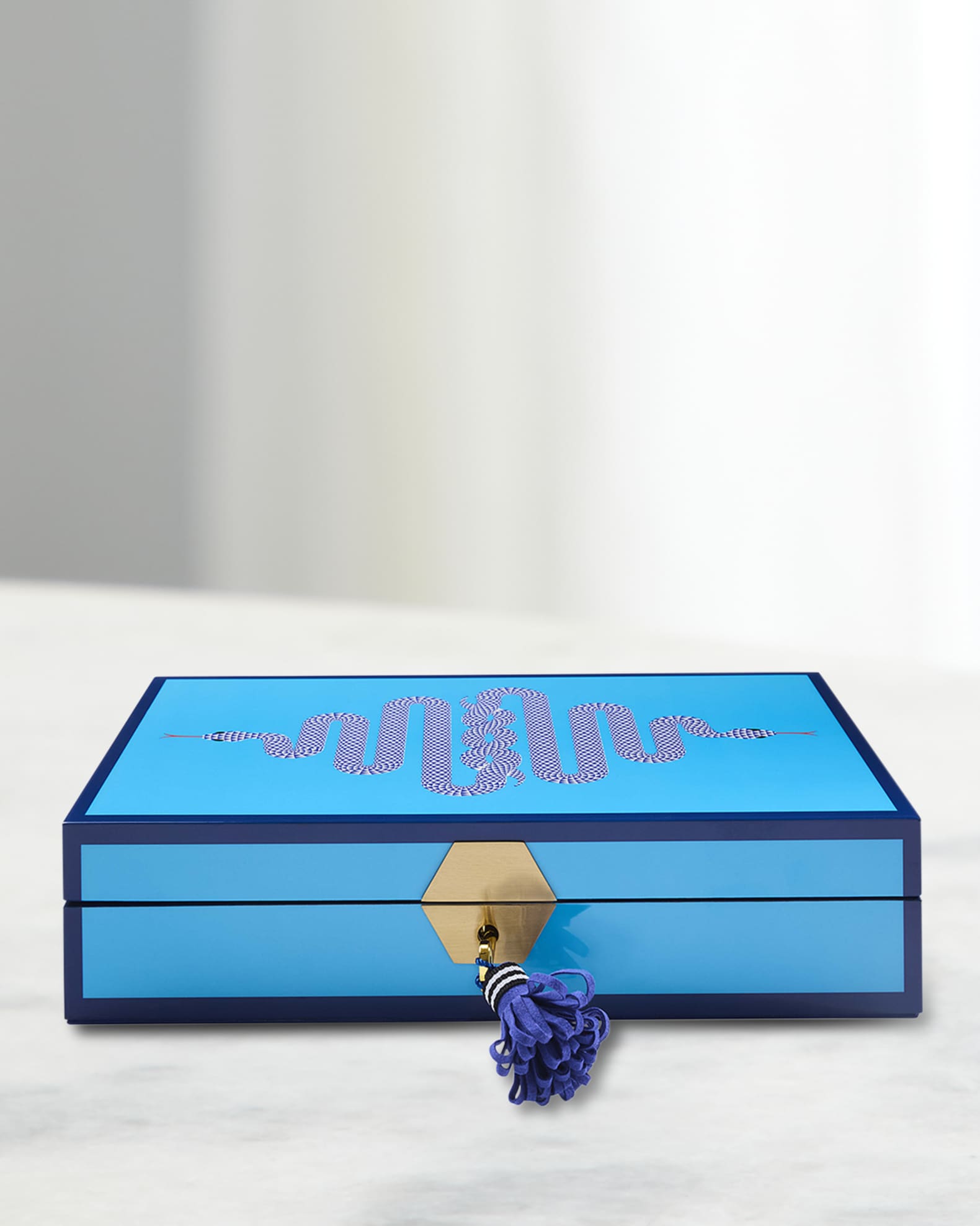 Jonathan Adler Eden Lacquer Jewelry Box | Neiman Marcus