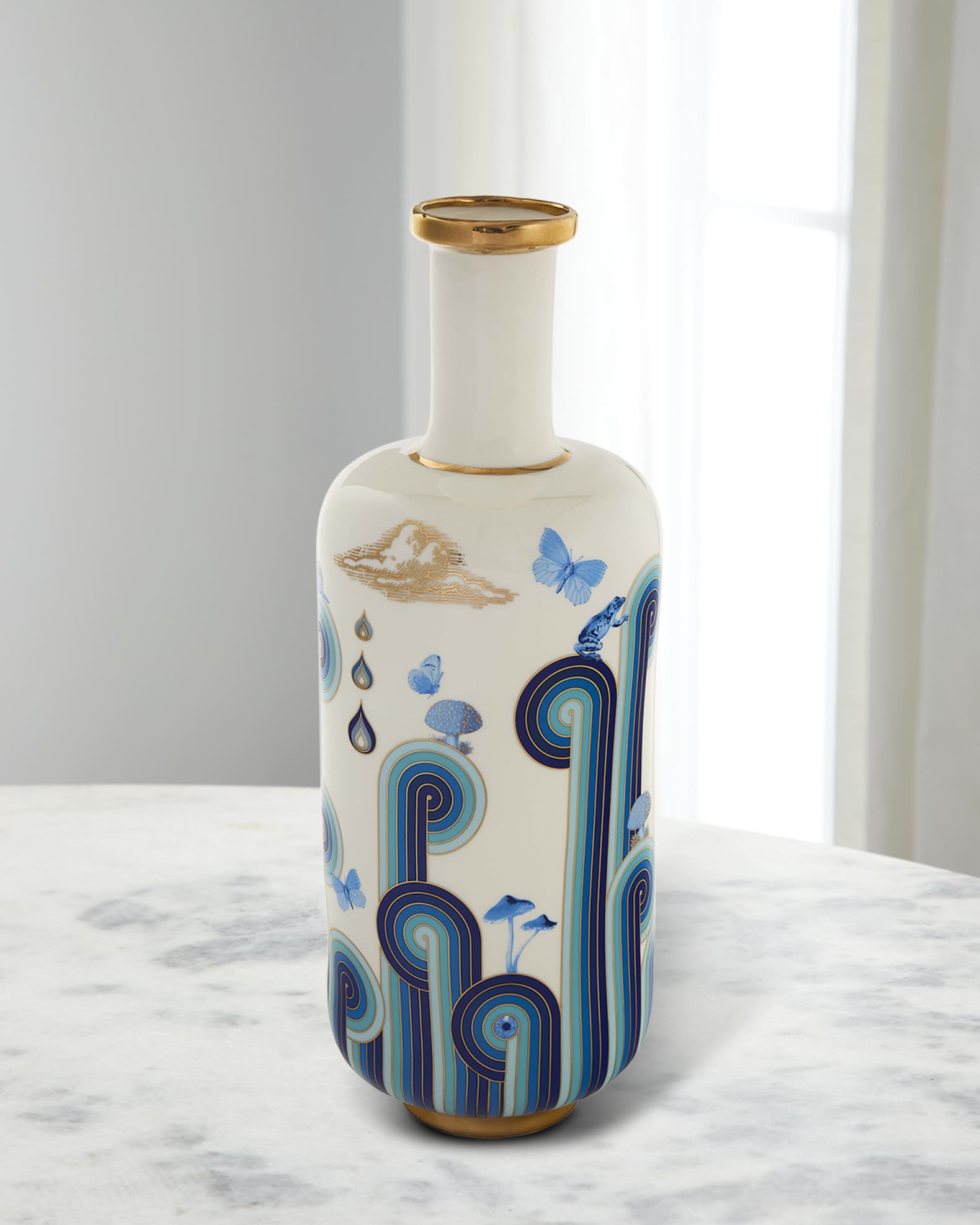 Jonathan Adler Druggist Tall Bottle Vase - 20" | Neiman Marcus
