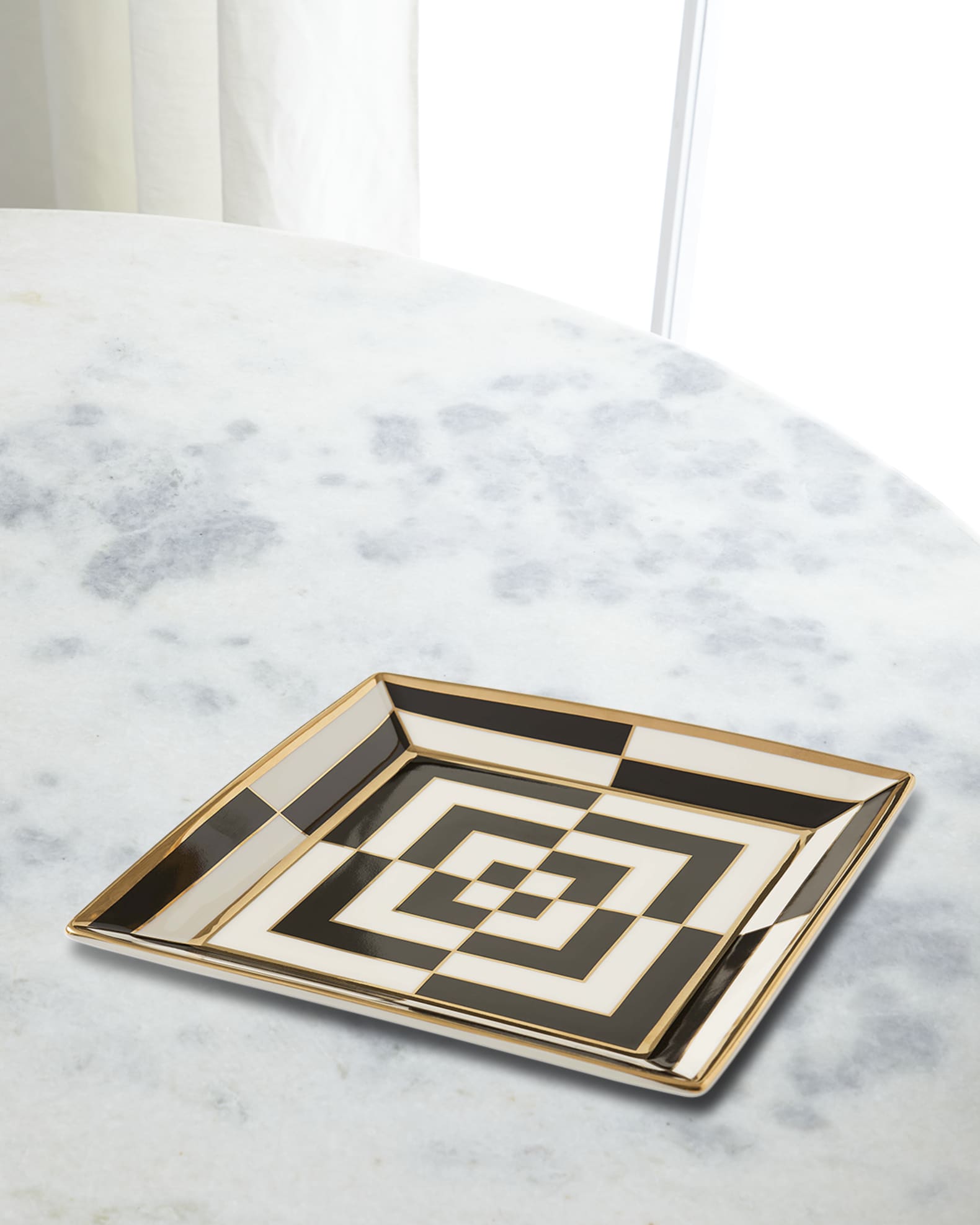 Jonathan Adler Op Art Square Serving Tray | Neiman Marcus