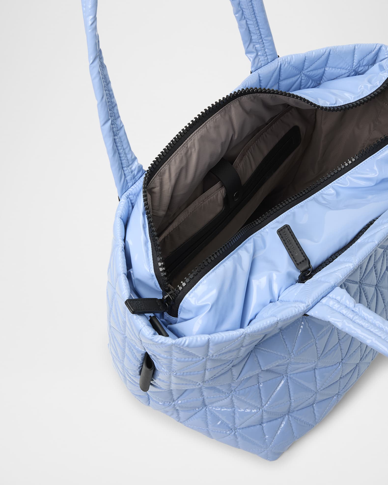 VeeCollective Vee Medium Vinyl Tote Bag | Neiman Marcus