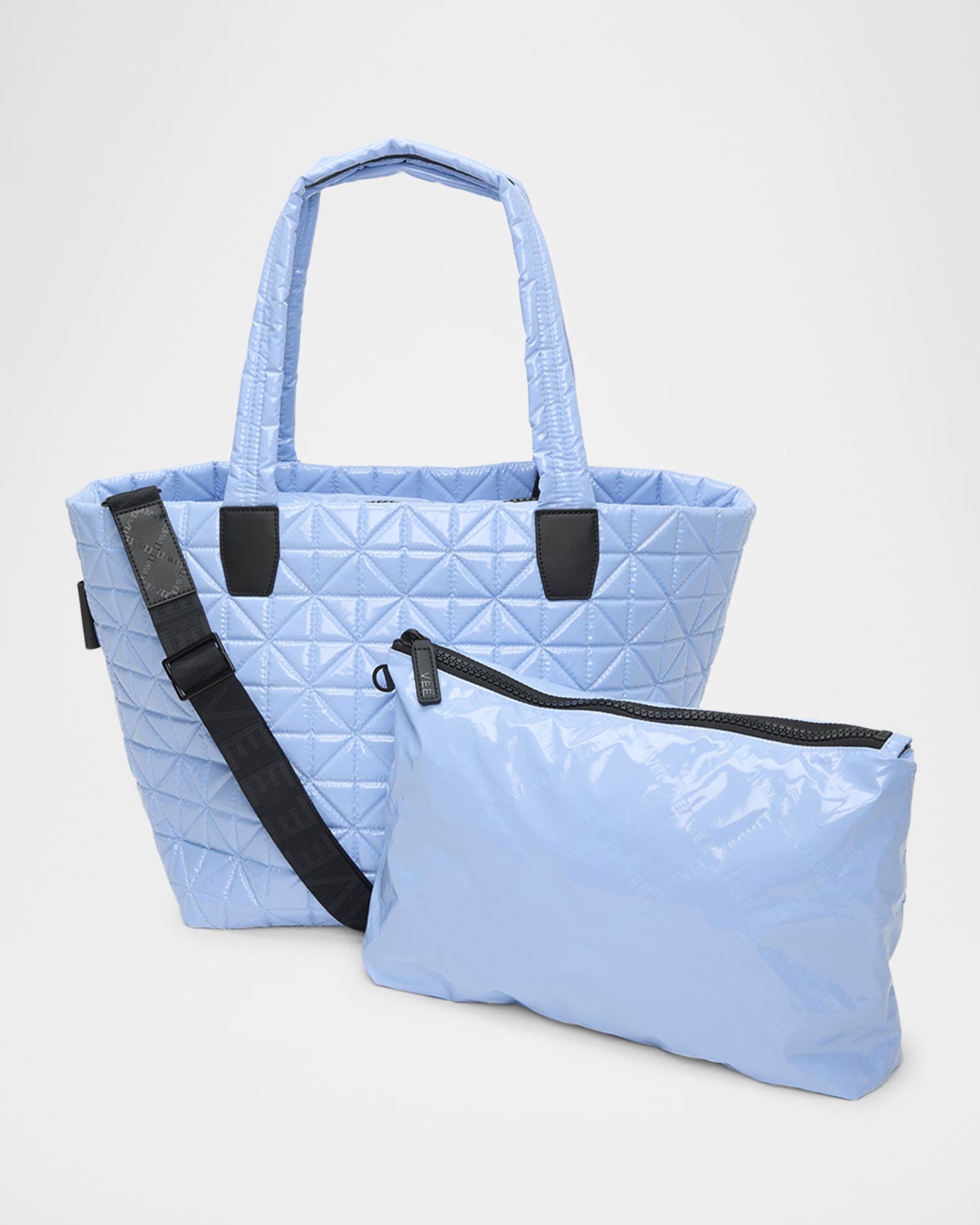 VeeCollective Vee Medium Vinyl Tote Bag | Neiman Marcus