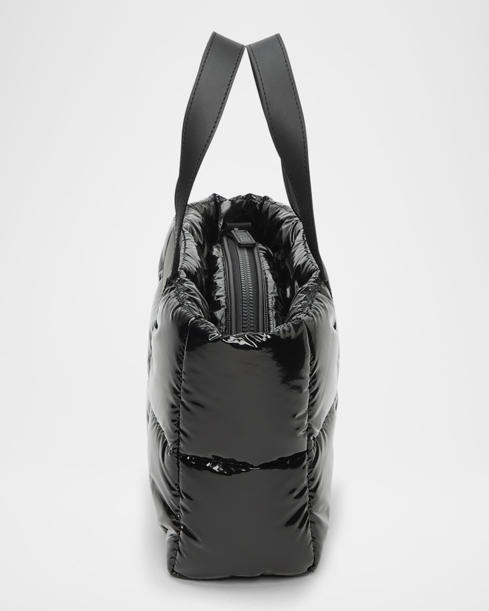 VeeCollective Porter Marche Small Quilted Vinyl Tote Bag | Neiman Marcus