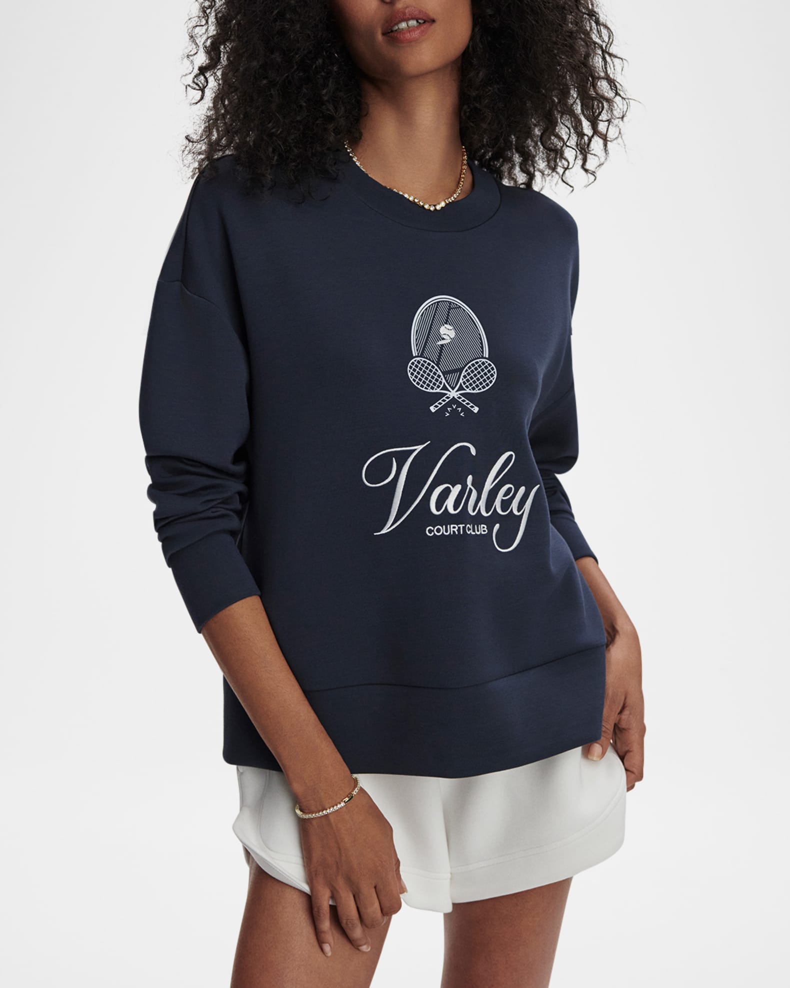 Varley Rasco Namesake Sweatshirt | Neiman Marcus