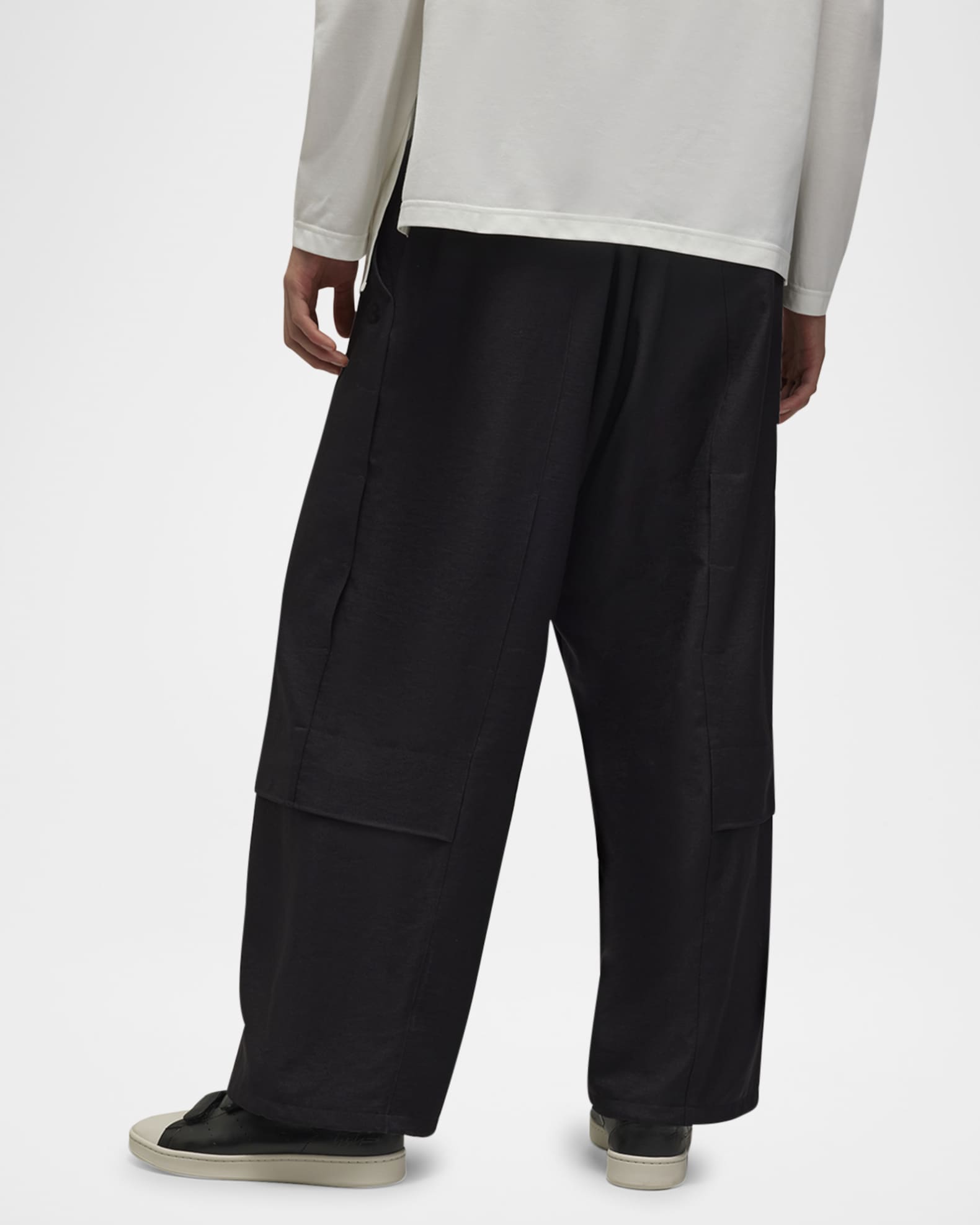 Y-3 Men's Baggy Paneled Pants | Neiman Marcus