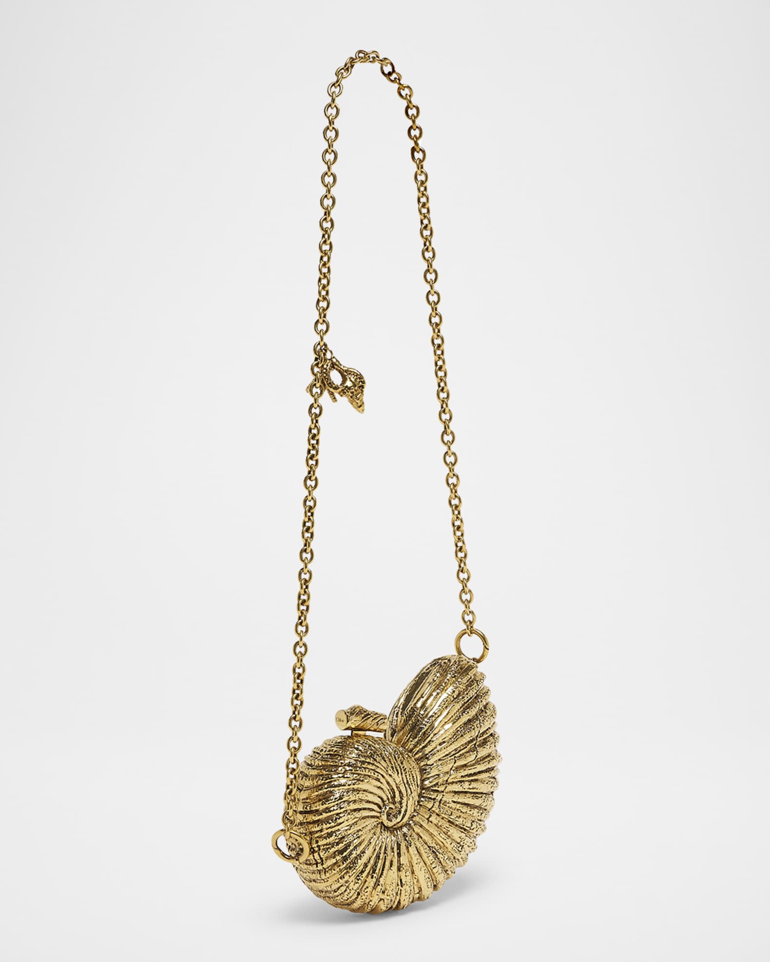 Chloe Sea Treasures Shell Minaudiere | Neiman Marcus