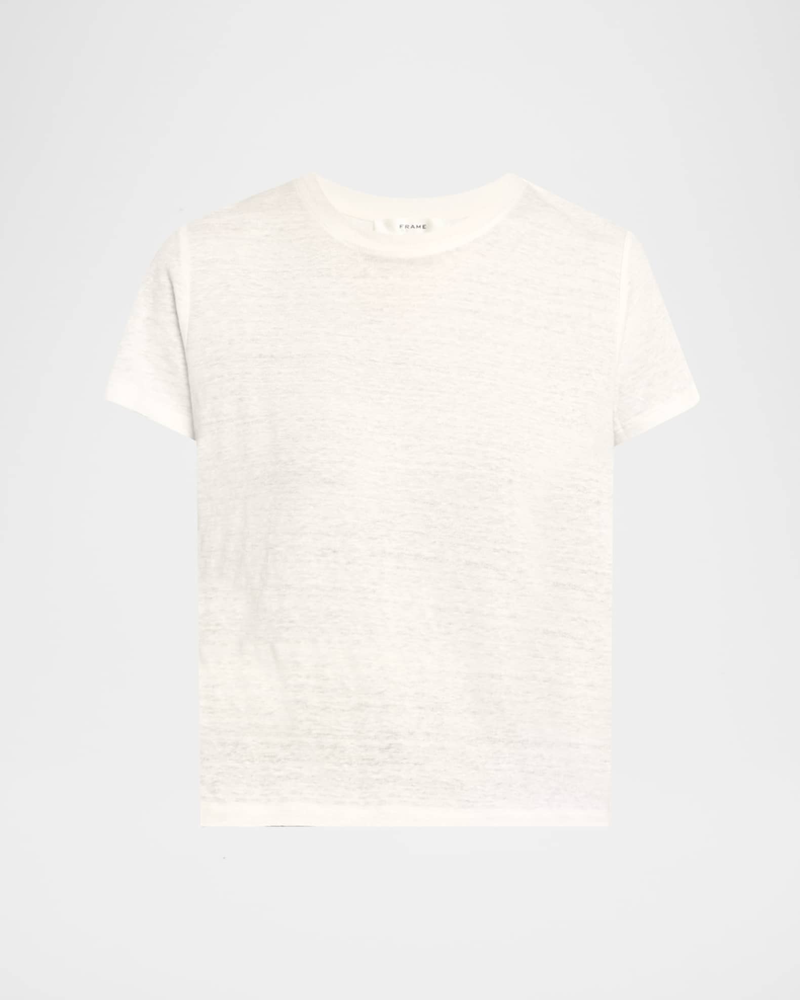 FRAME The Linen Baby Tee | Neiman Marcus