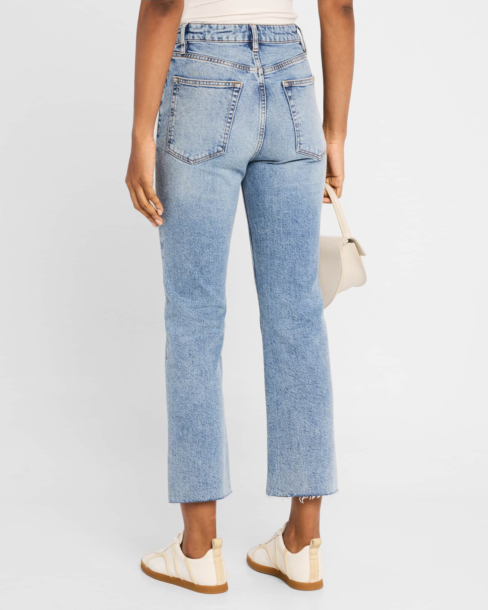 FRAME The Ruler Crop Jeans | Neiman Marcus