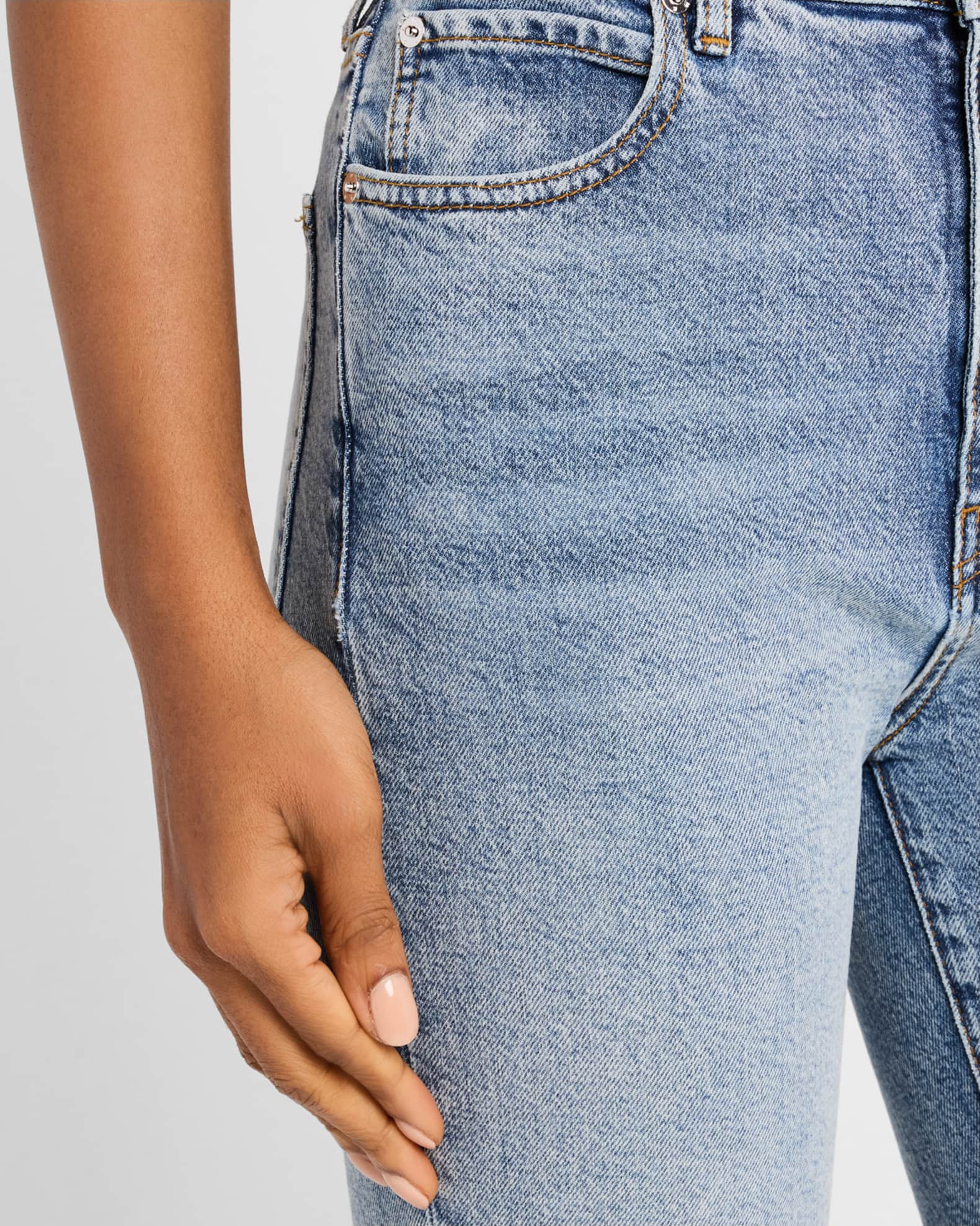 FRAME The Ruler Crop Jeans | Neiman Marcus