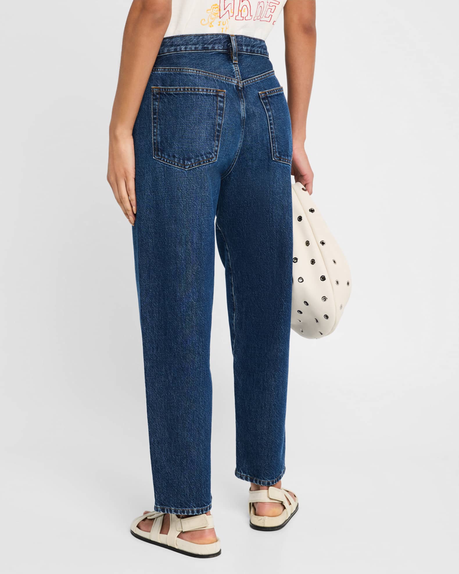 FRAME The Candle Cropped Jeans | Neiman Marcus