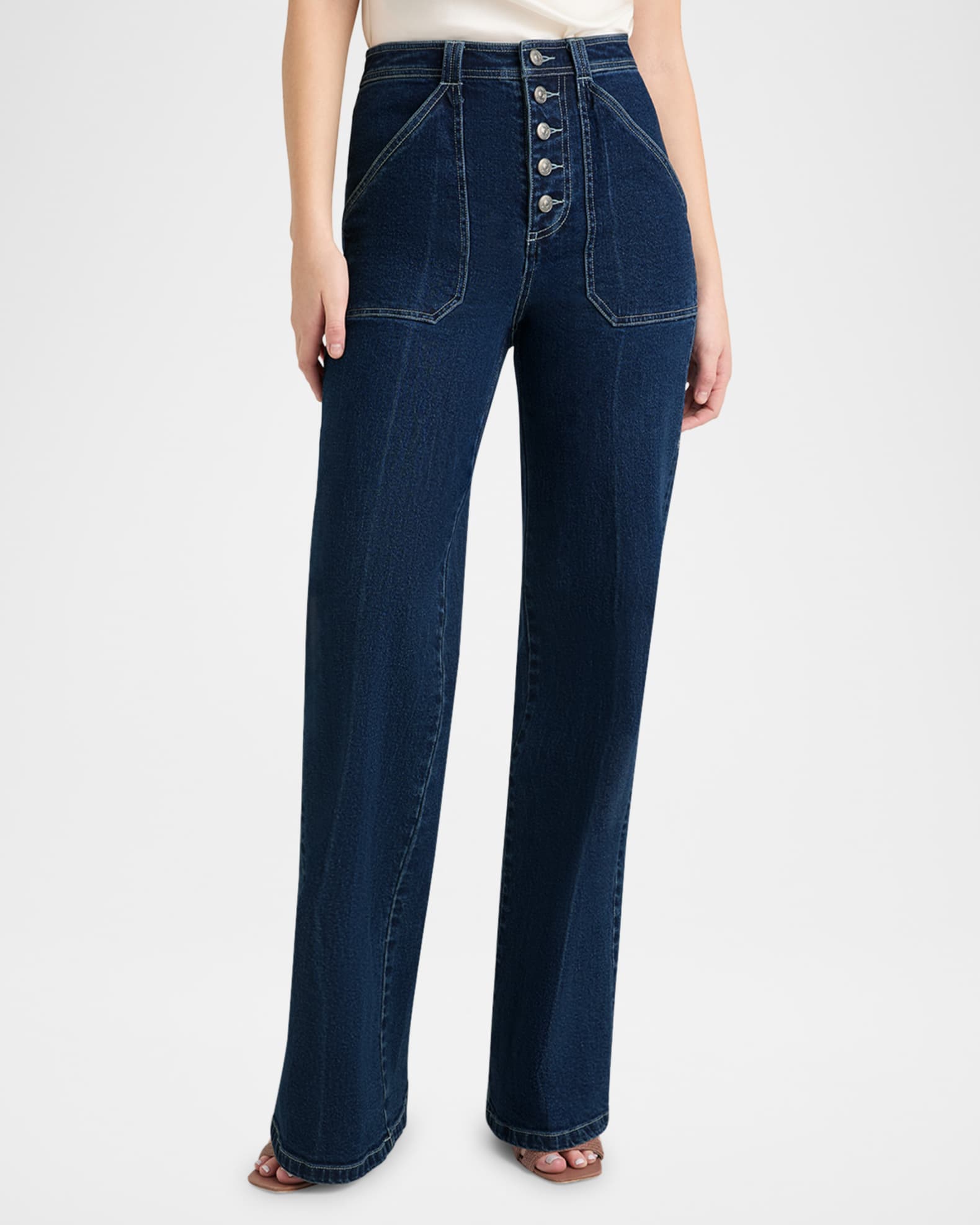 Cinq a Sept Benji Tailored Jeans | Neiman Marcus
