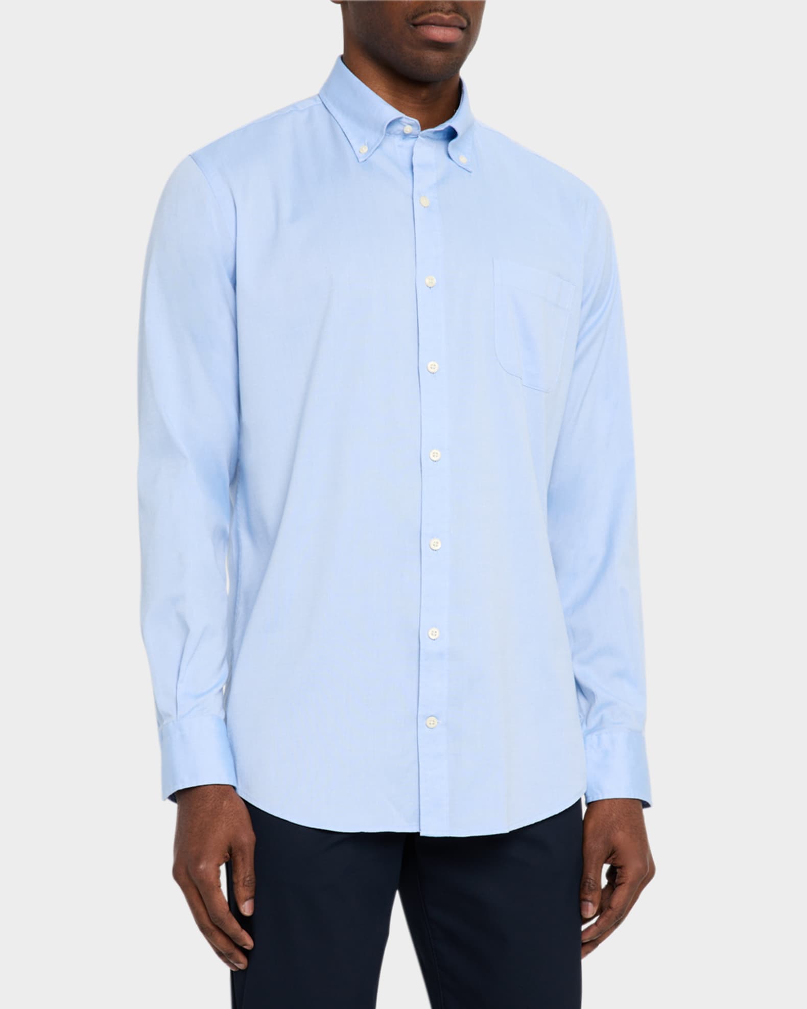Peter Millar Men's Campbell Cotton Stretch Sport Shirt | Neiman Marcus