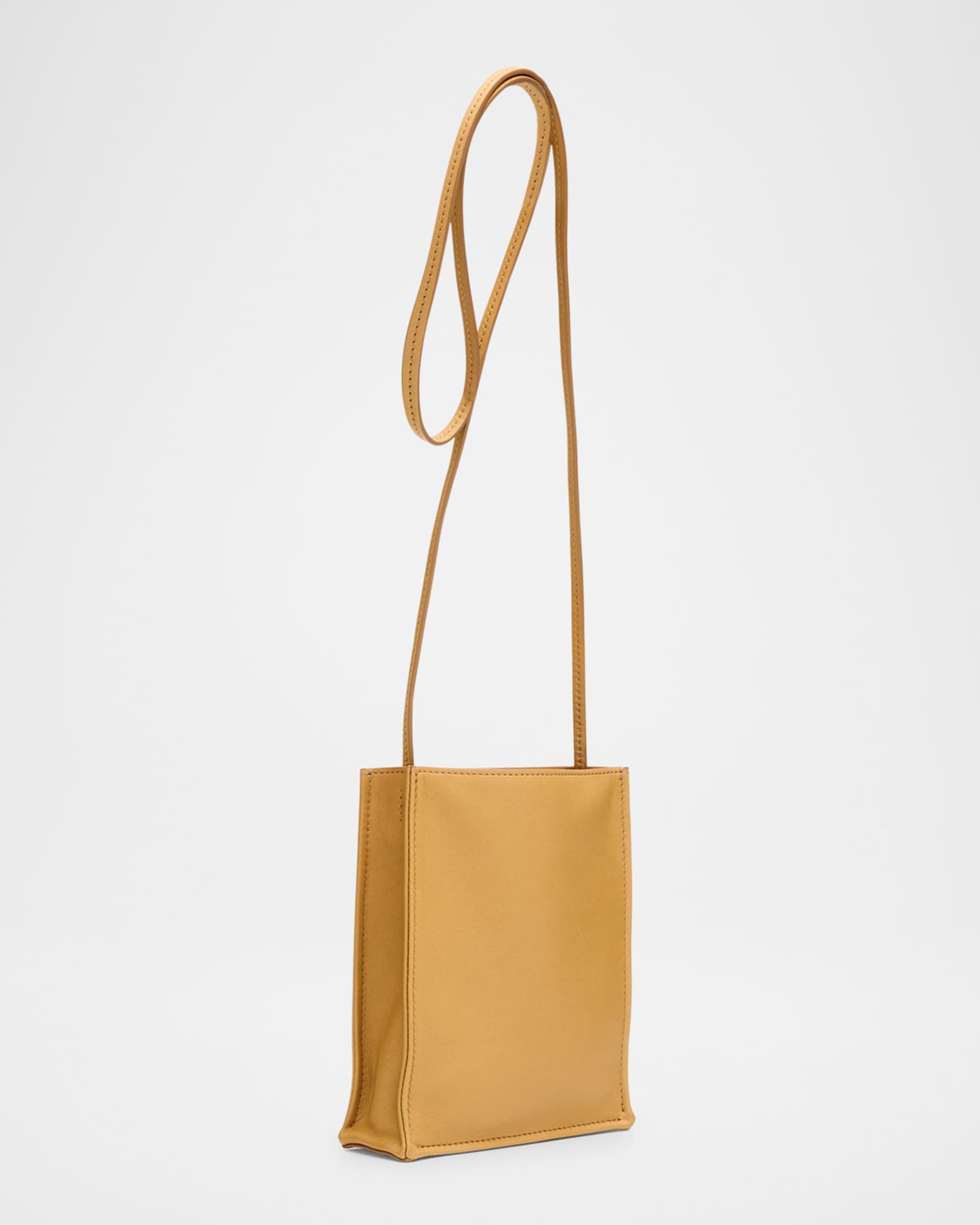 THE ROW To Go Small Crossbody Bag in Napa Leather | Neiman Marcus