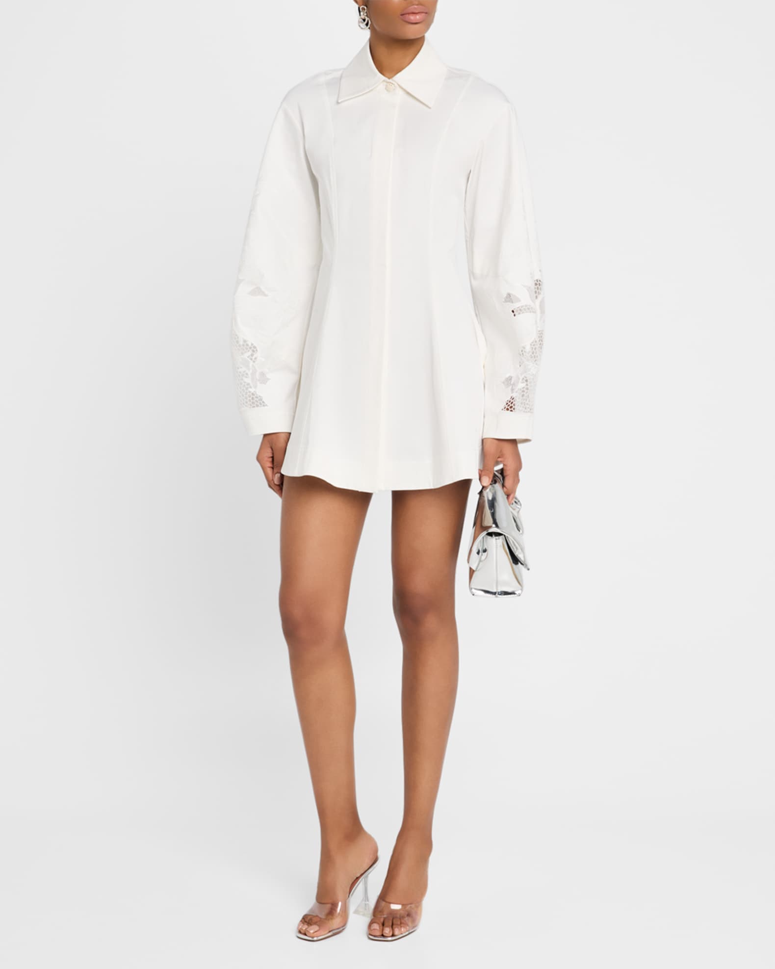 CLEA Indra Mini Shirtdress | Neiman Marcus