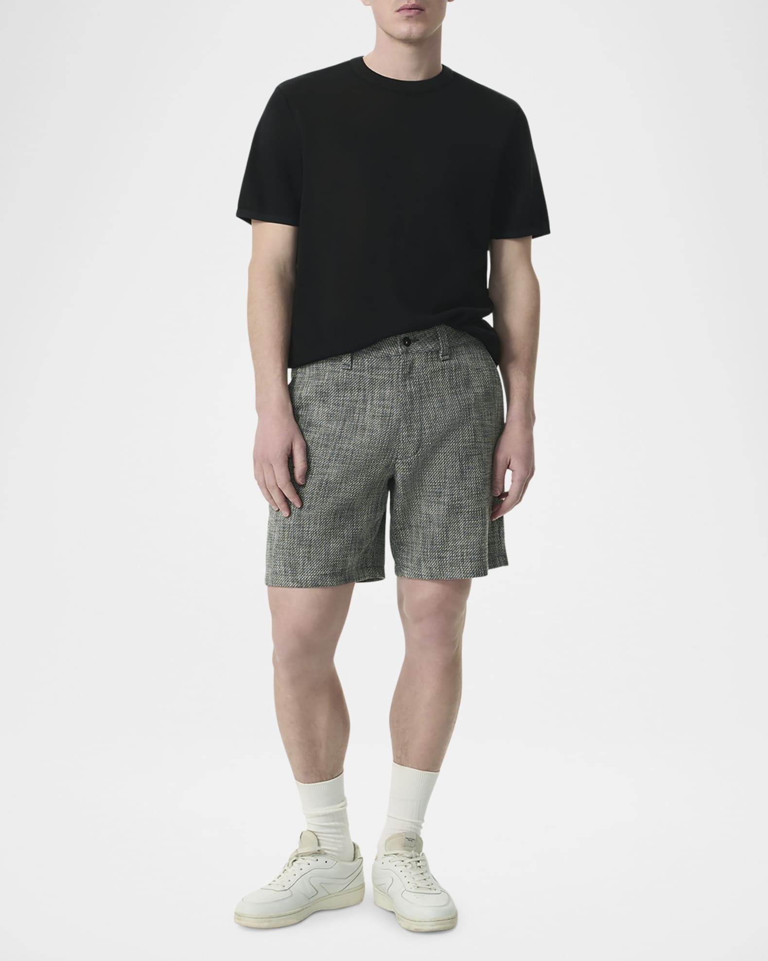 Rag & Bone Men's Harvey Knit T-Shirt | Neiman Marcus