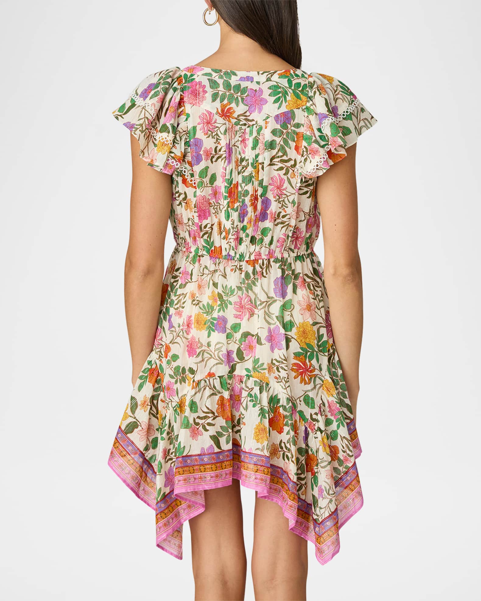 Shoshanna Callie Pleated Mini Dress | Neiman Marcus