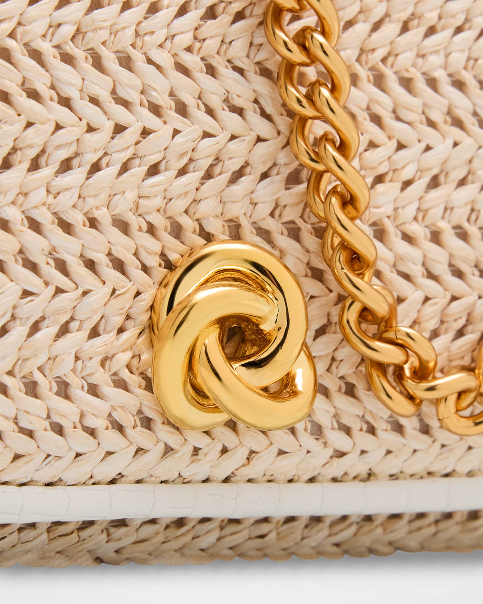 MICHELLE WILHITE Olivia Textured Clutch Bag | Neiman Marcus