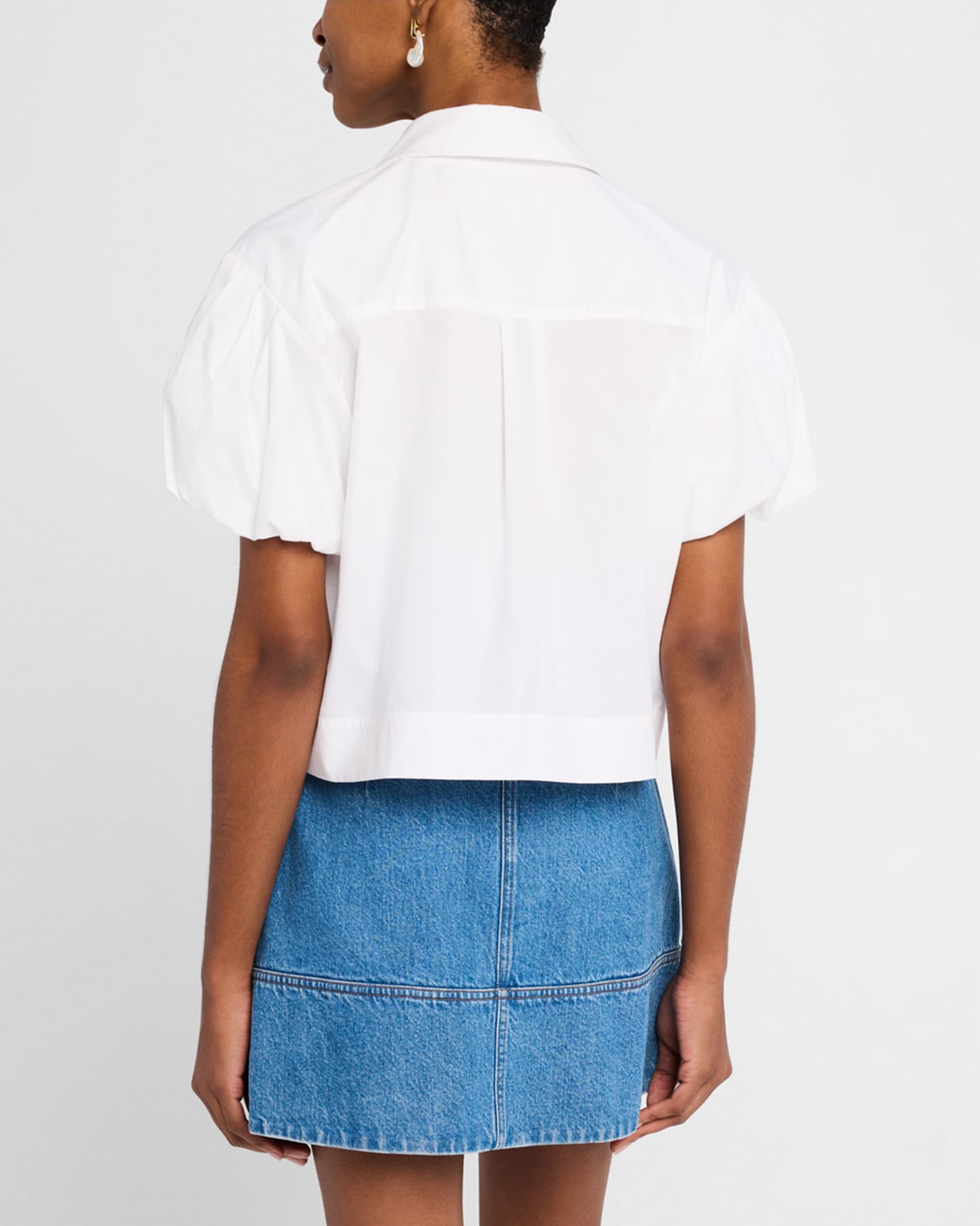 Tanya Taylor Elza Puff-Sleeve Top | Neiman Marcus