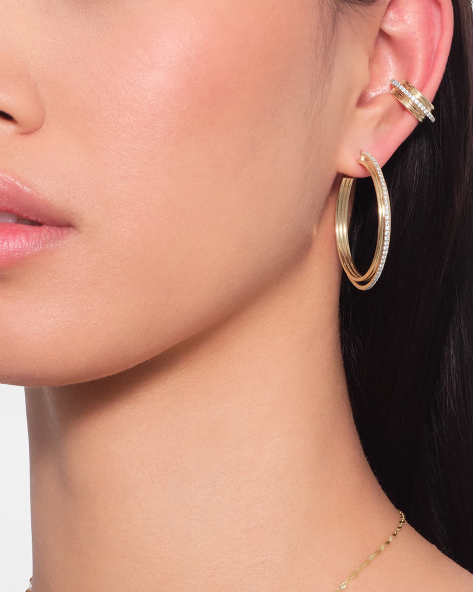 LANA Lana Kinetic Diamond Ear Cuff | Neiman Marcus