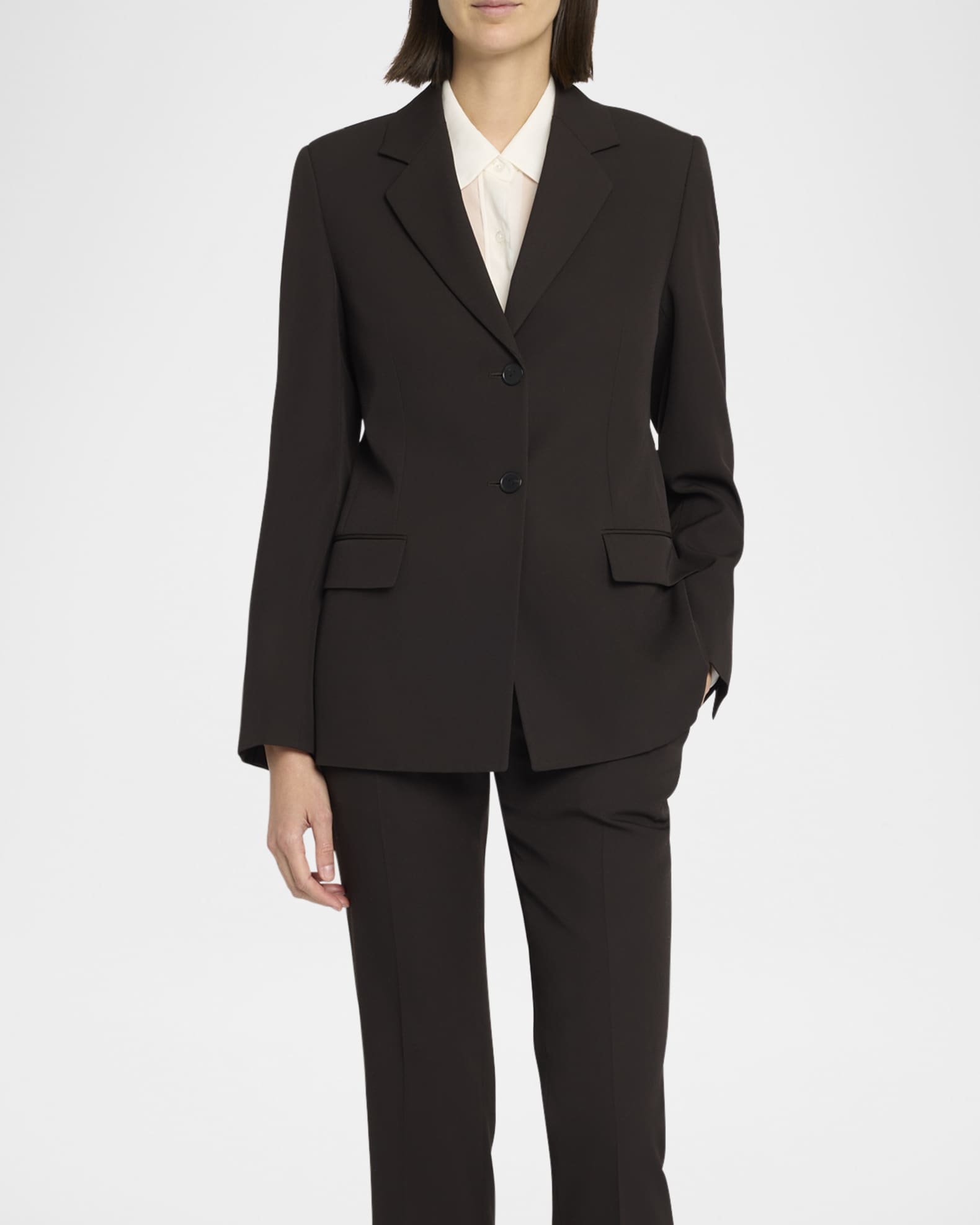 THE ROW Harlee Single-Breasted Jacket | Neiman Marcus