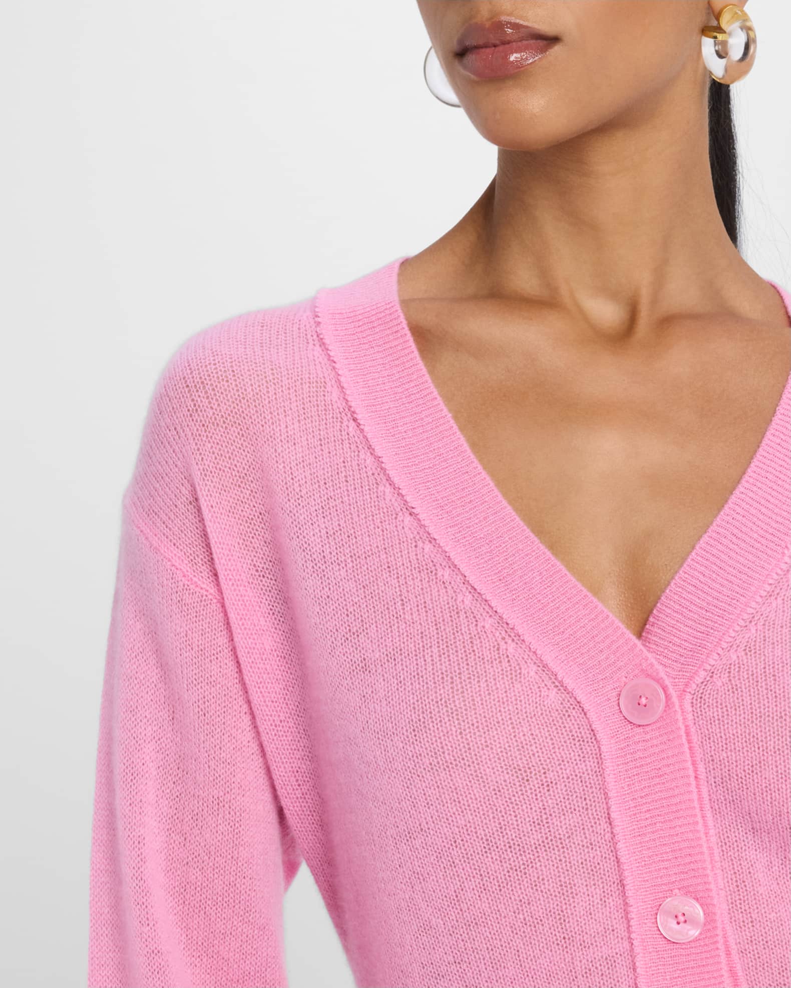 LoveShackFancy Lawrence Bow Applique Cardigan | Neiman Marcus