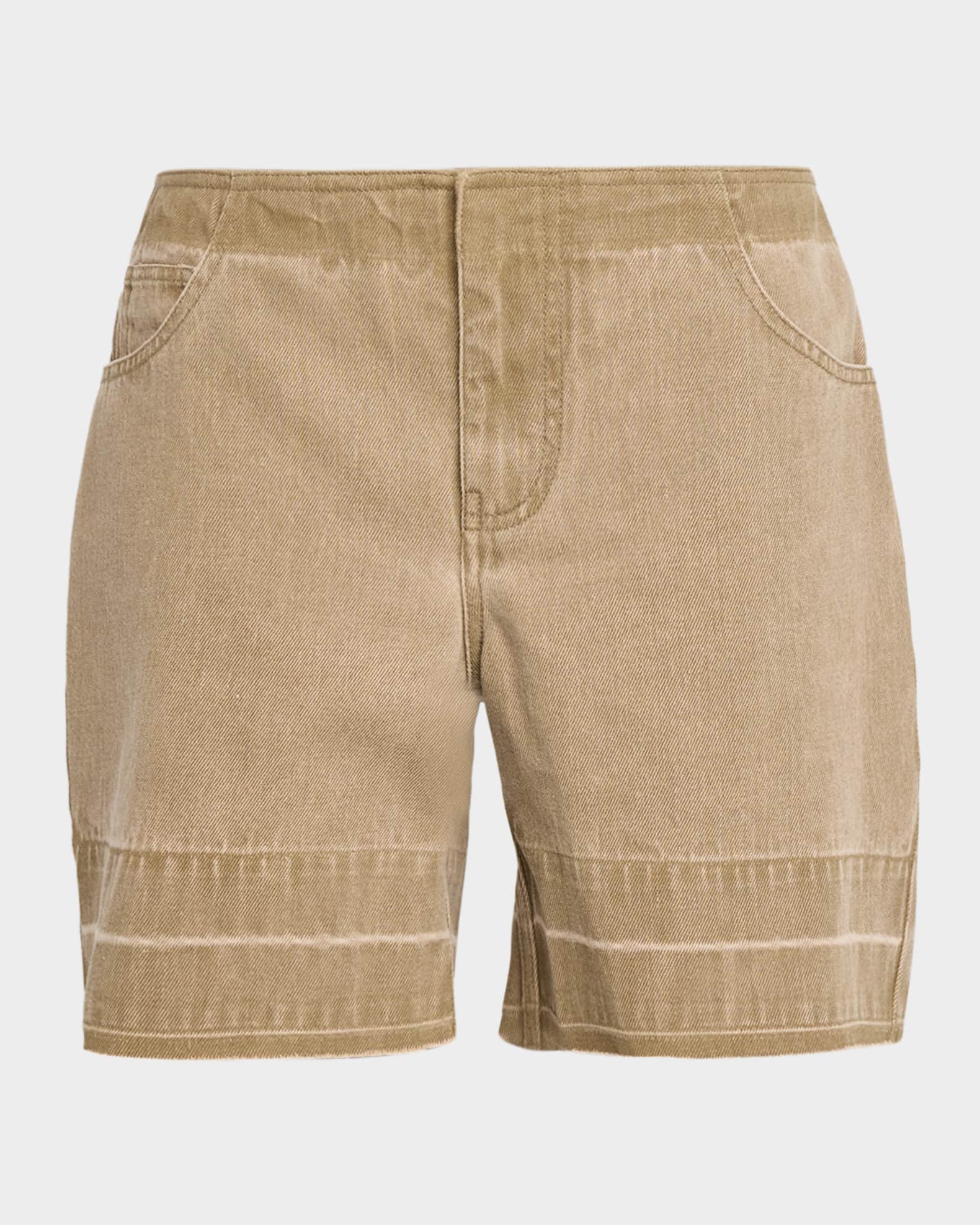 Christopher Esber Deconstructed Denim Shorts | Neiman Marcus