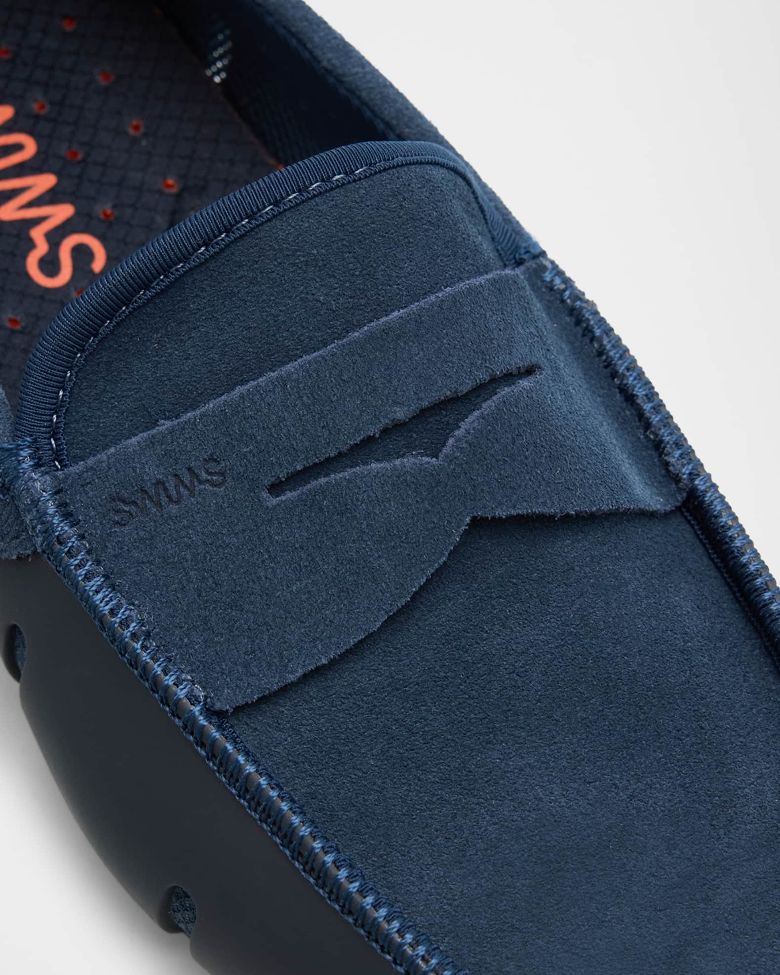 Swims Men's Lux Suede and Rubber Drivers | Neiman Marcus