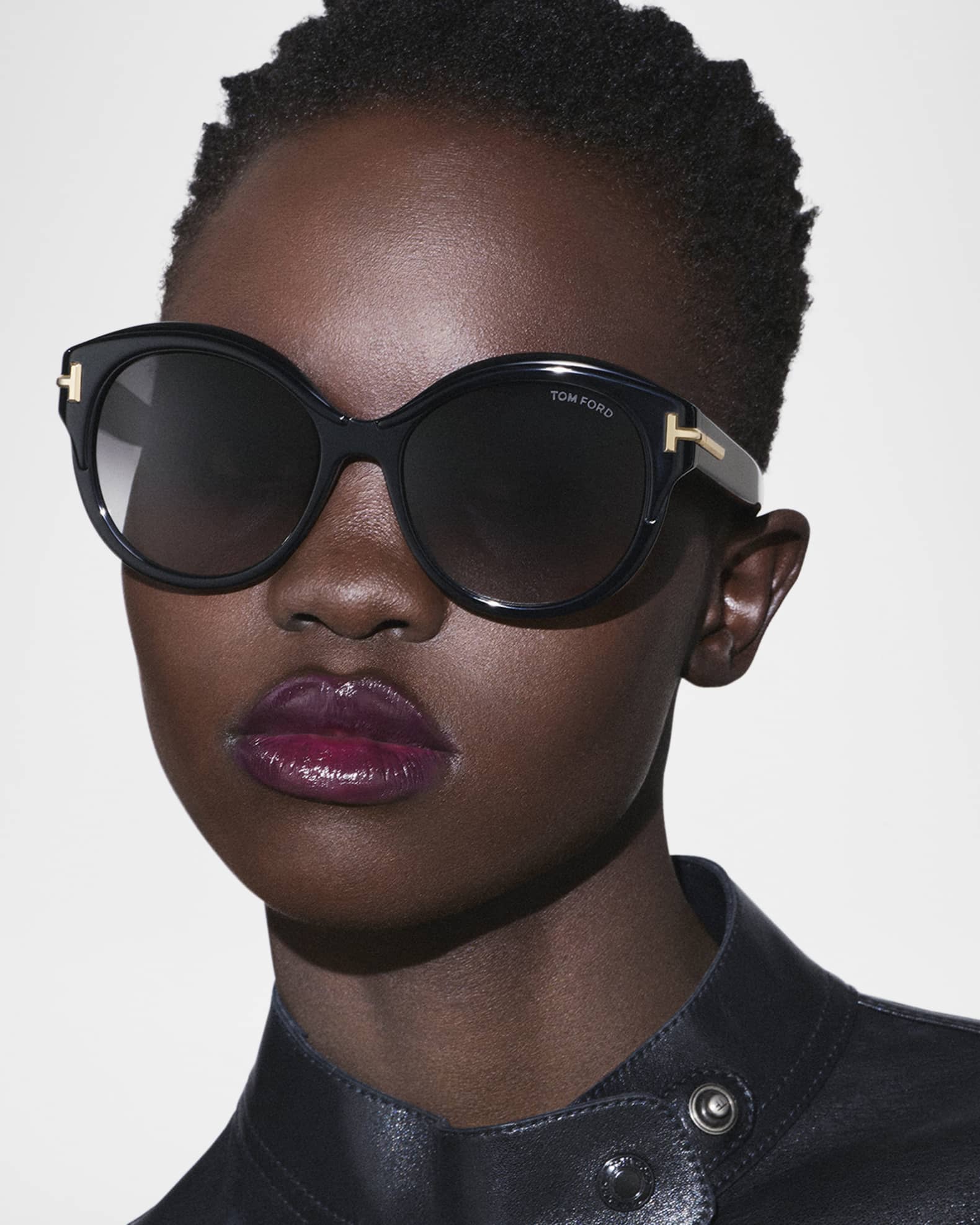 TOM FORD Icon Collection Round Sunglasses | Neiman Marcus
