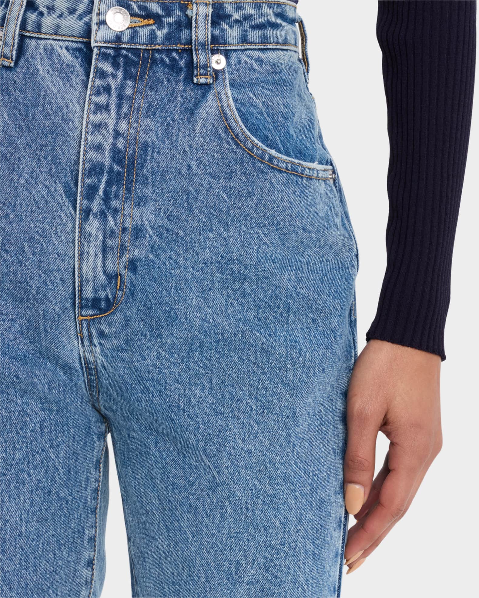 SEROYA Brooklyn Straight-Leg Jeans | Neiman Marcus