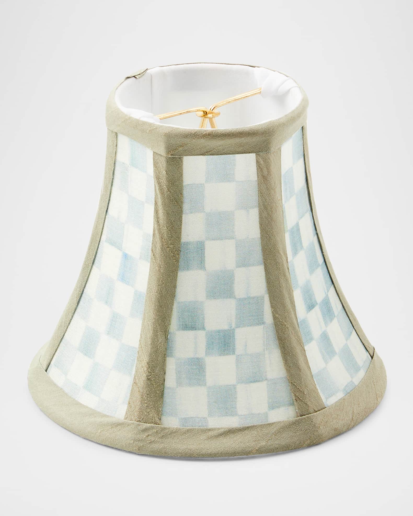 MacKenzie-Childs Sterling Check Chandelier Shade | Neiman Marcus