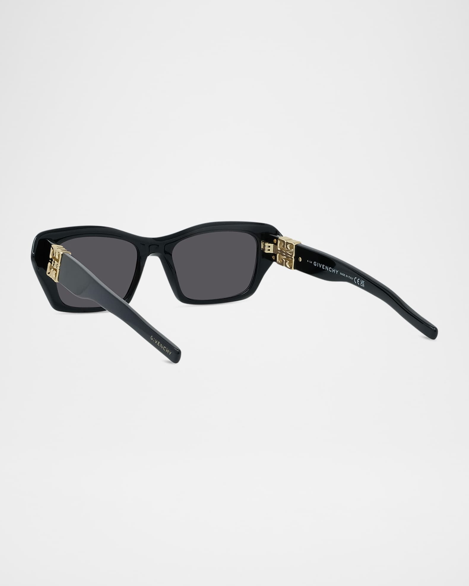 Givenchy 4G Liquid Rectangle Acetate Sunglasses | Neiman Marcus