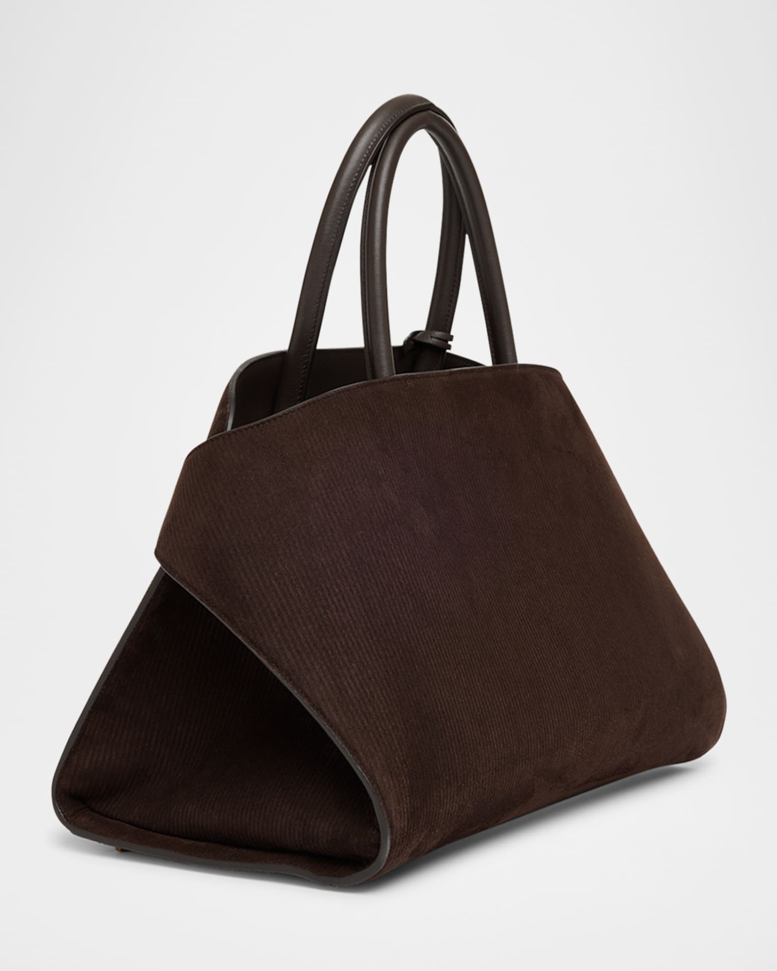 Ferragamo Hug Suede Corduroy Shoulder Bag | Neiman Marcus