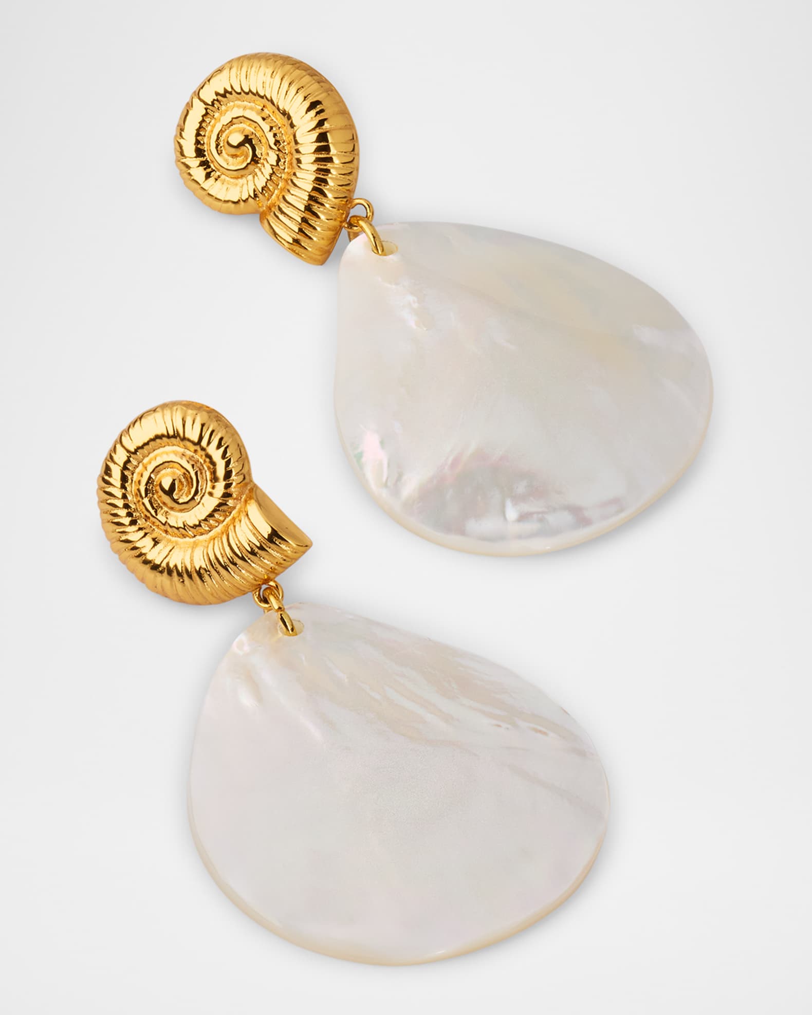 NEST Jewelry Mother of Pearl Shell Earrings | Neiman Marcus