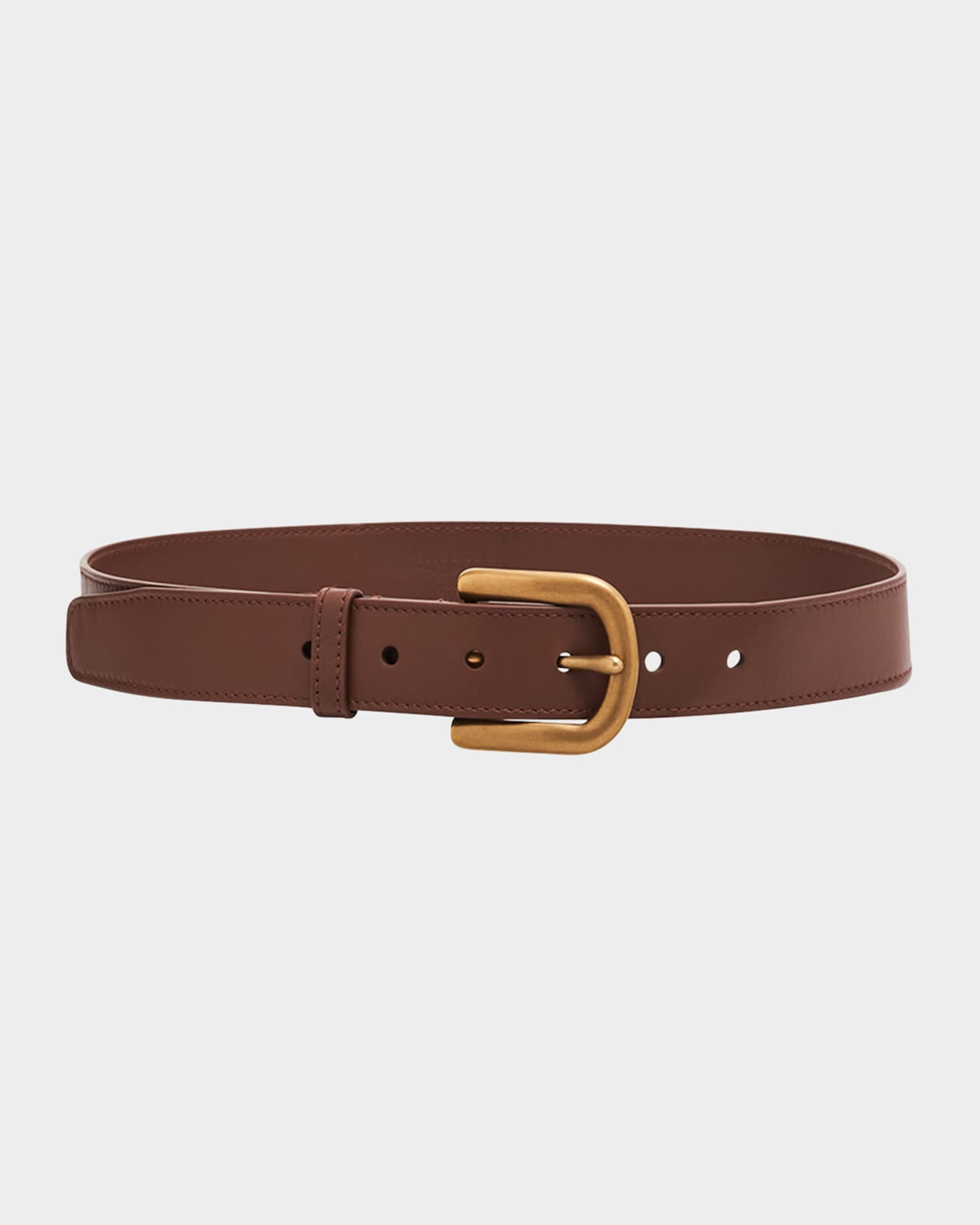 Gabriela Hearst Sam Leather Belt | Neiman Marcus