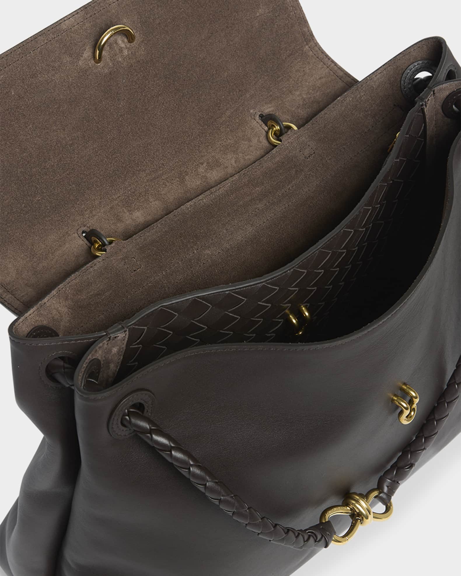 Bottega Veneta Ciao Ciao Large Leather Top-Handle Bag | Neiman Marcus
