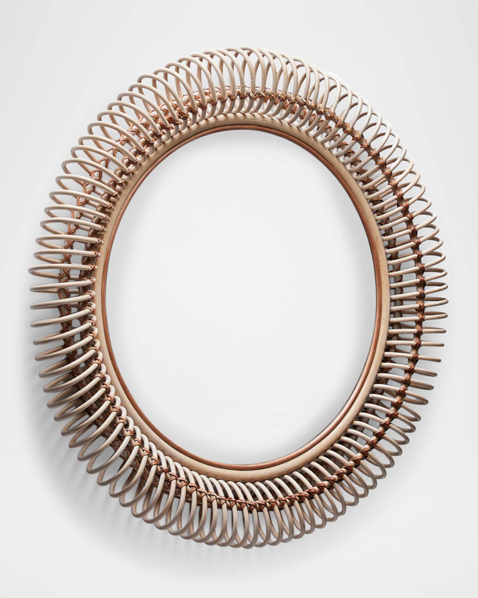 Interlude Home Miramar Wall Mirror, 42" Round | Neiman Marcus