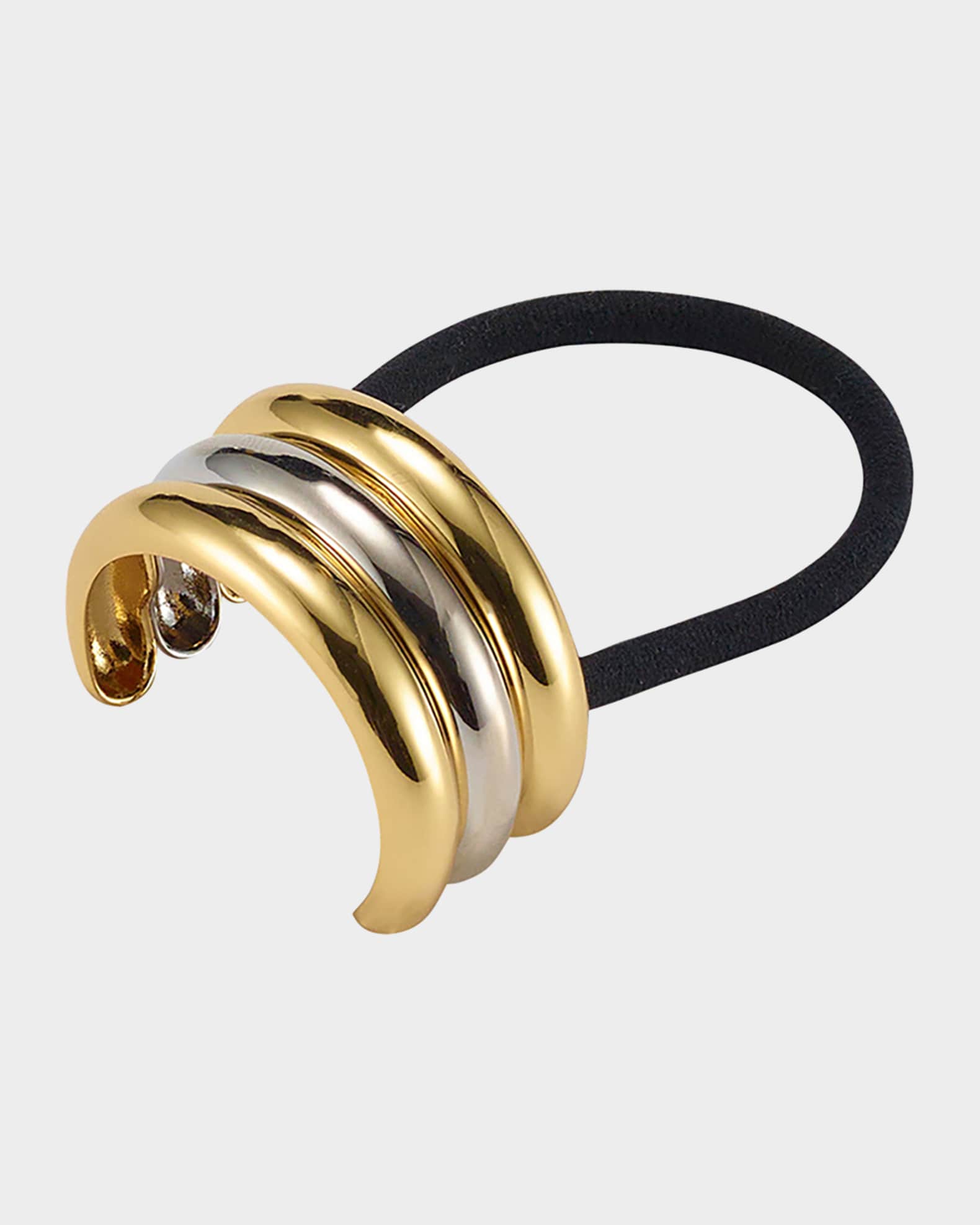 Lelet Ny Glossy Triple Arch Ponytail Cuff | Neiman Marcus