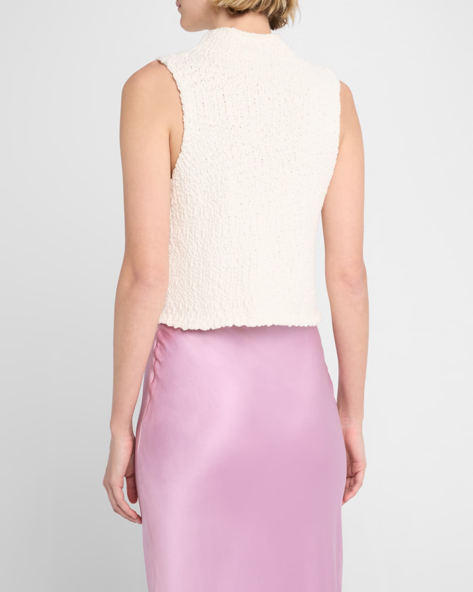 Sablyn Atticus Roll-Neck Knit Tank Top | Neiman Marcus