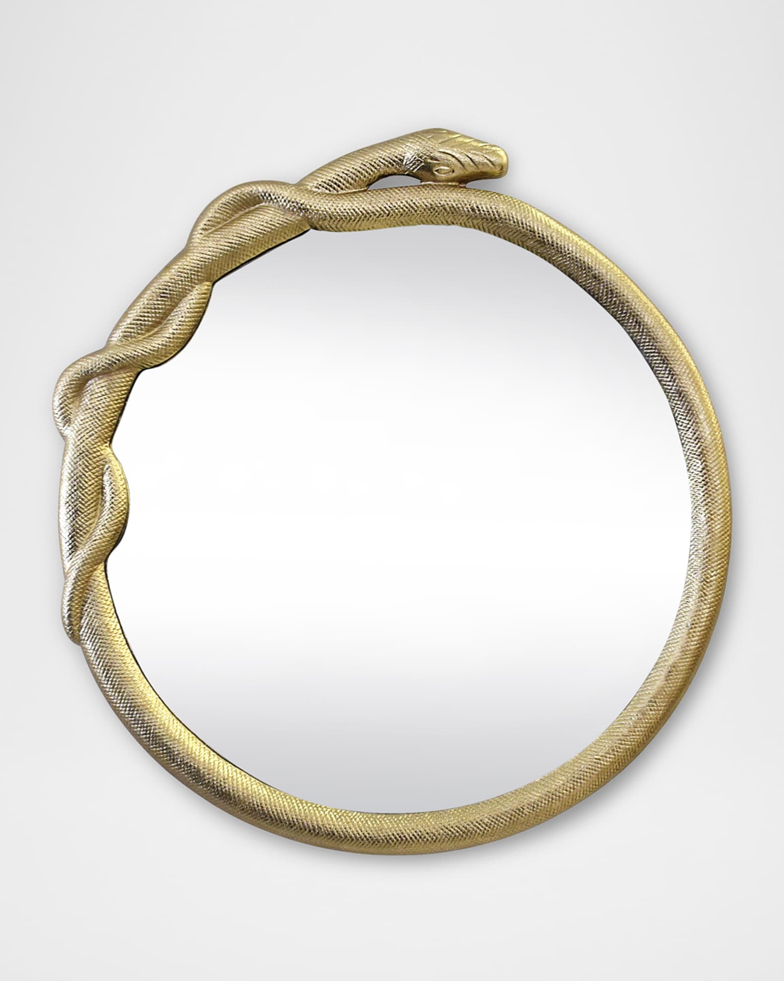 Worlds Away Lucius Snake Wall Mirror | Neiman Marcus