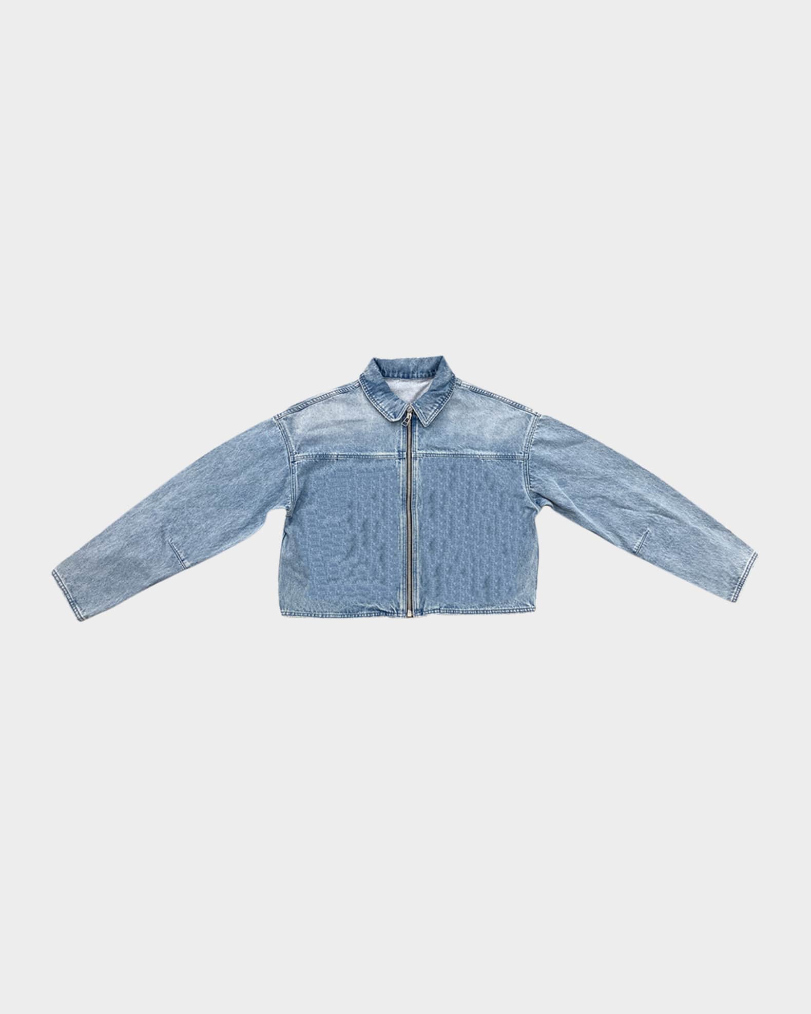 PURPLE Men's Cropped Carpenter Jacket | Neiman Marcus