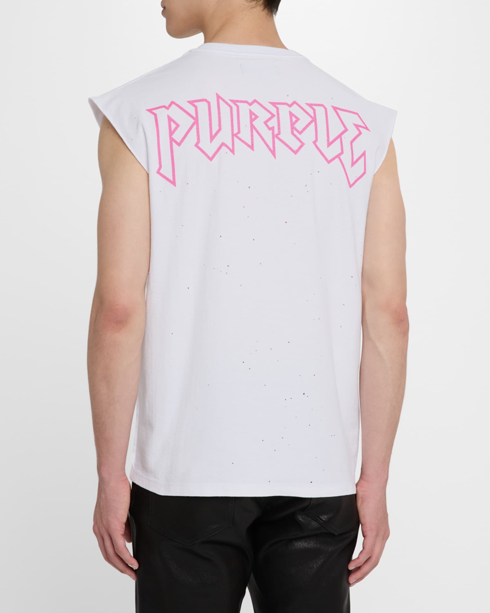 PURPLE Men's Metal Tank Top | Neiman Marcus