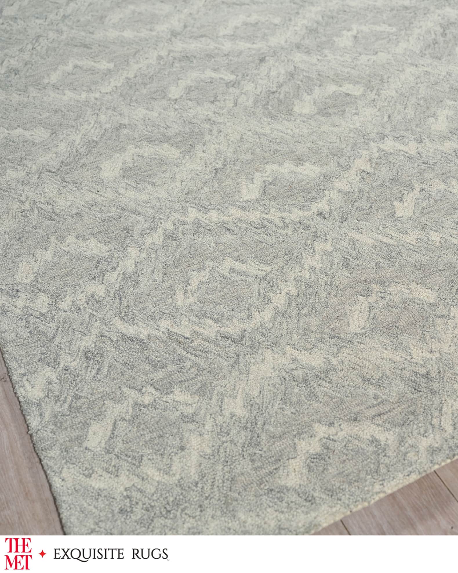 Bargello Hand-Tufted Gray Rugs | Neiman Marcus